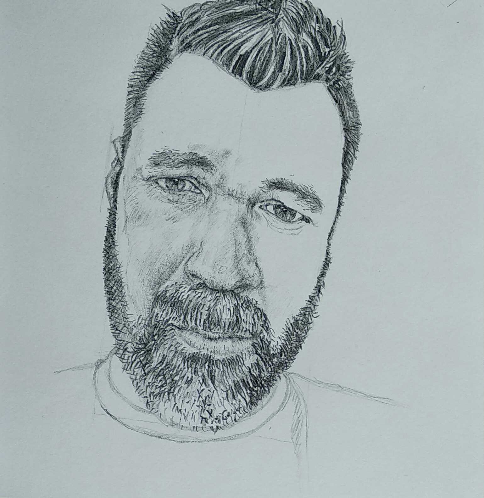 ArtStation - Unfinished portrait