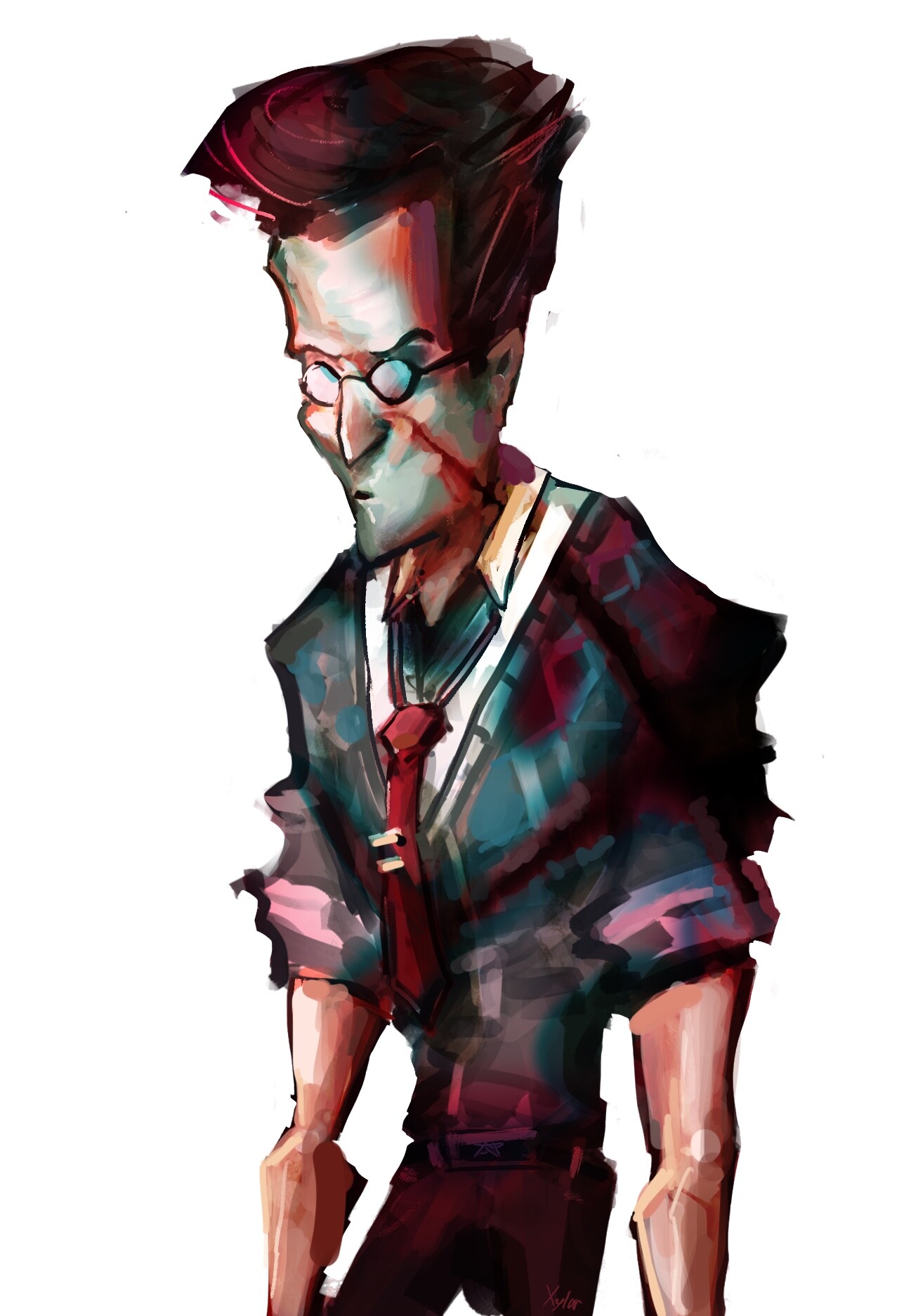 Alexander Ivlev - Happy Halloween (Gravewood high fan art)