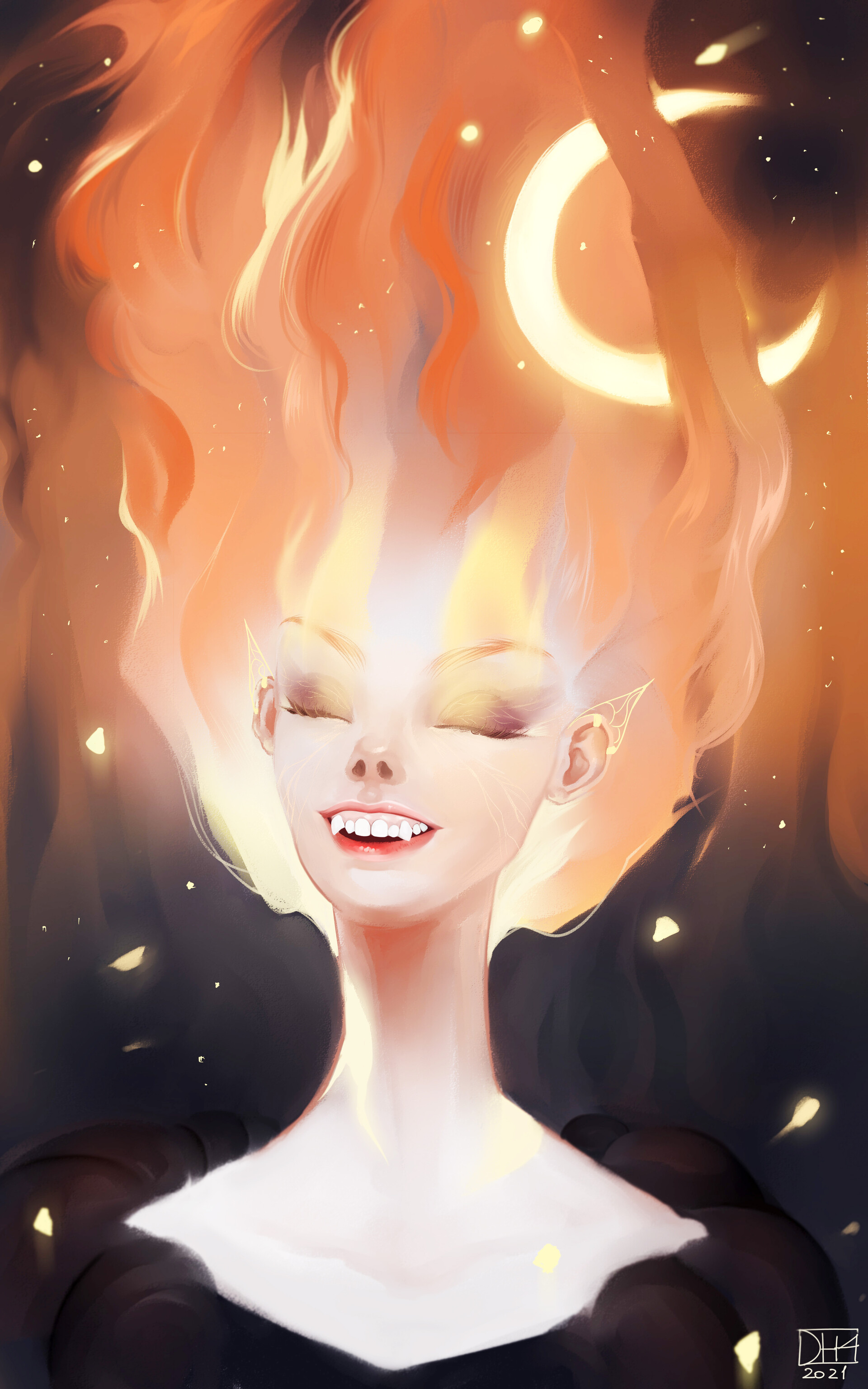 ArtStation - In flames