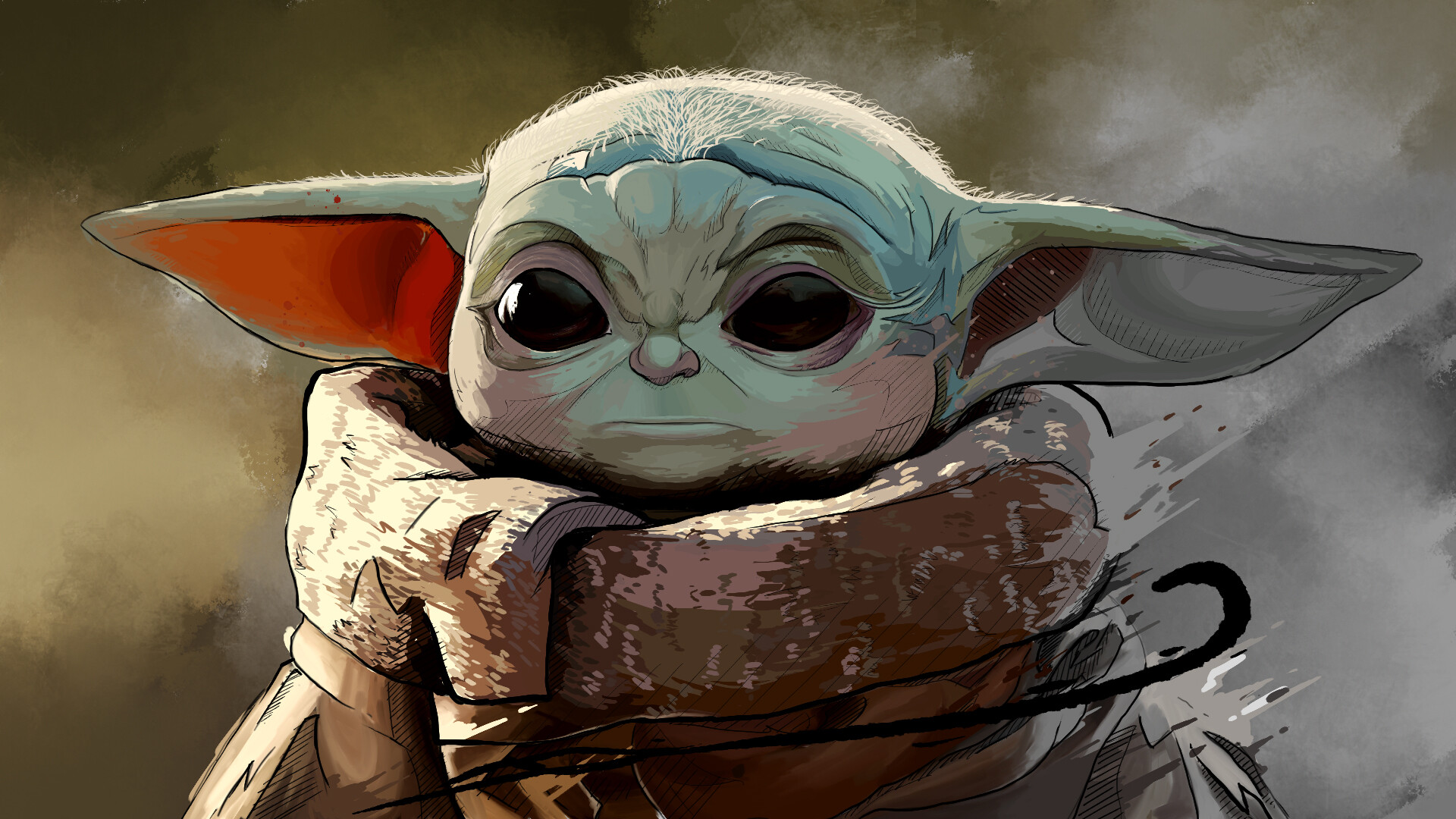 ArtStation - Baby Yoda (The Child)