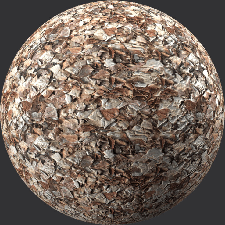 ArtStation - Leaves PBR Material