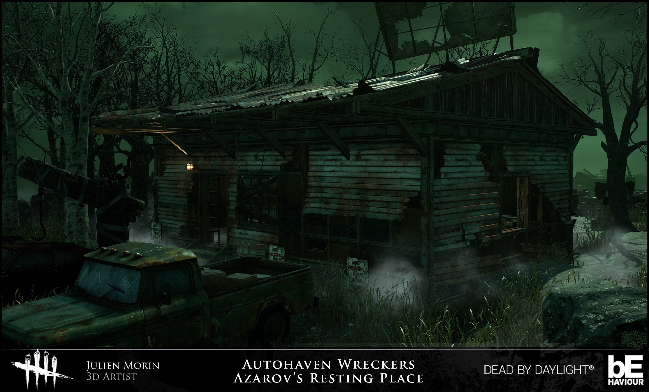 Julien Morin - Dead by Daylight - Autohaven Wreckers - Azarov’s Resting ...