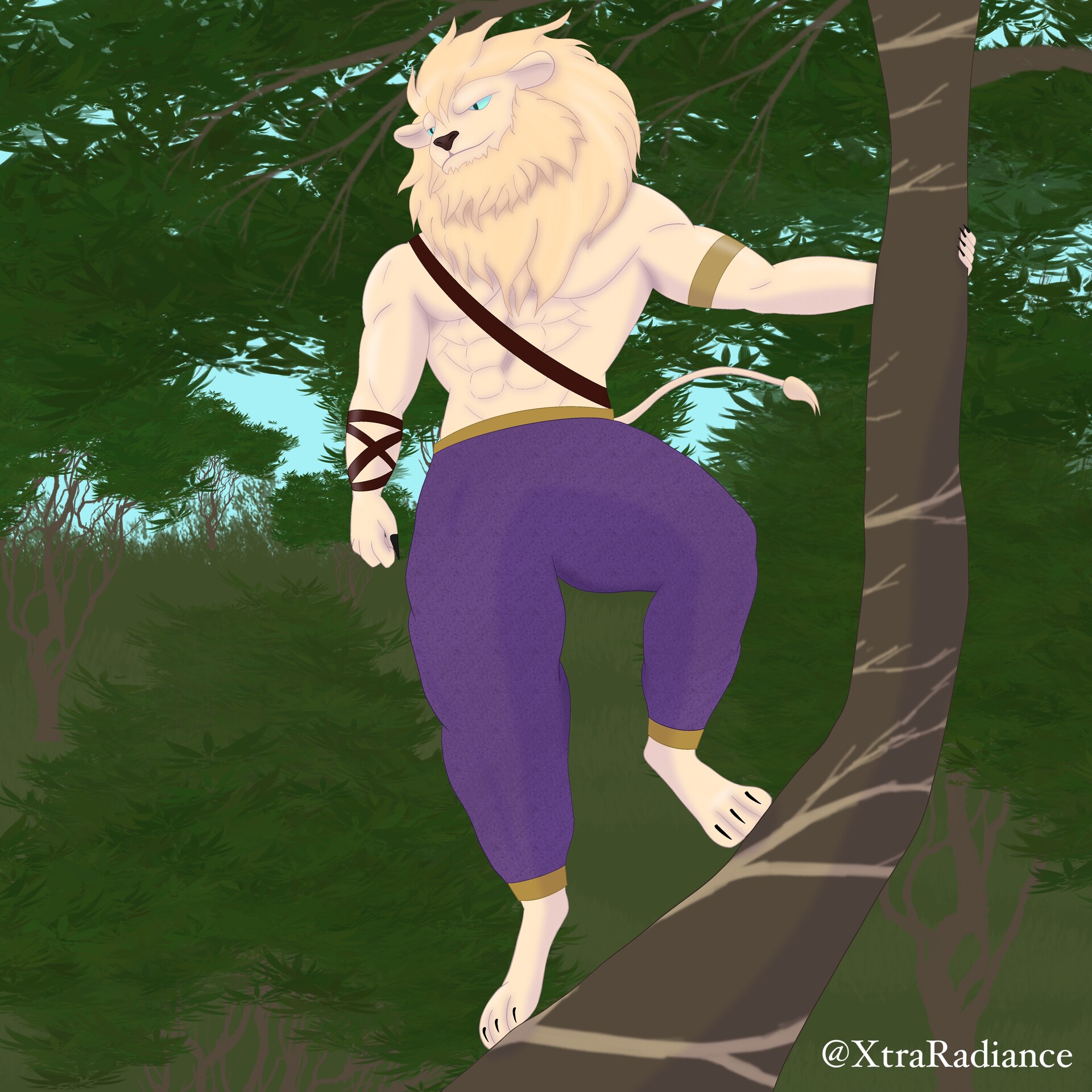 ArtStation - Lion Man Reshoon