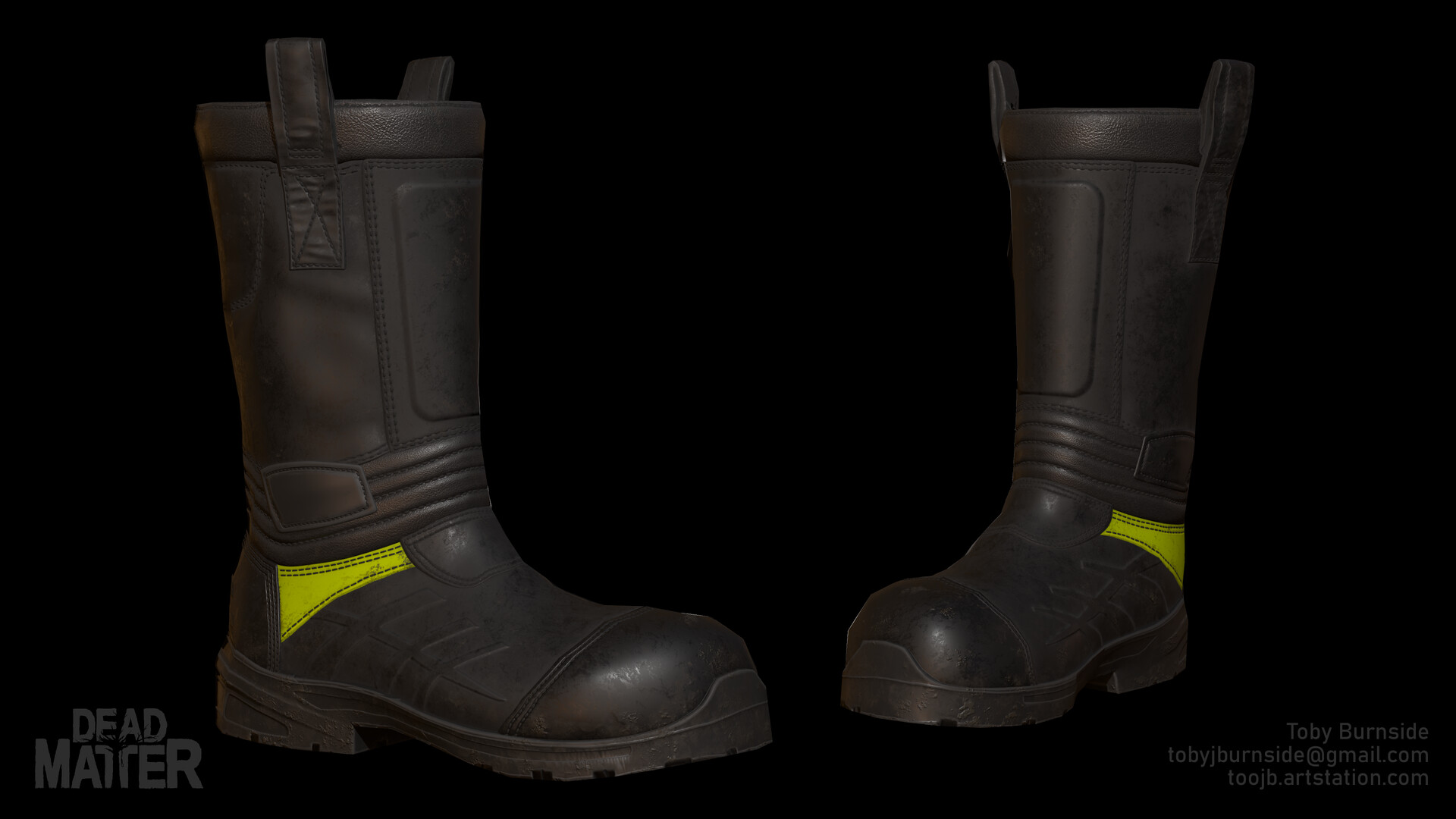 Toby Burnside - Firefighter Starter Outfit - Dead Matter