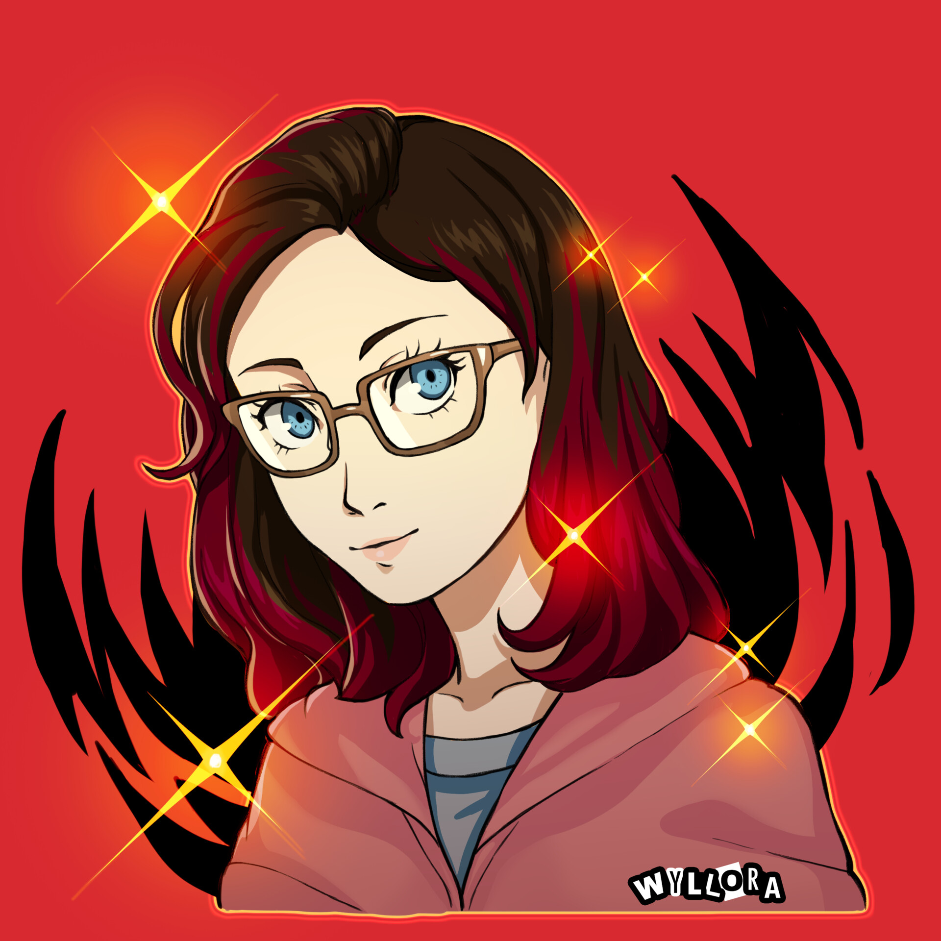 ArtStation - Persona 5 Style Imitation