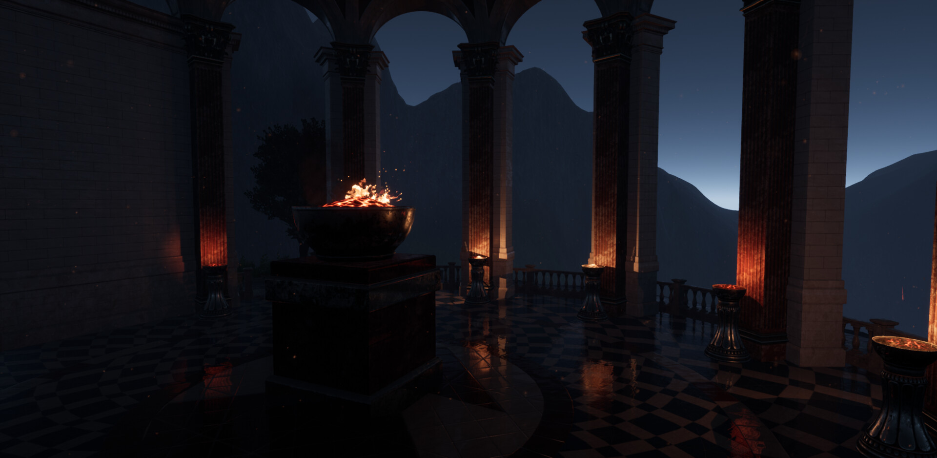 ArtStation - Week 8 Dark Temple