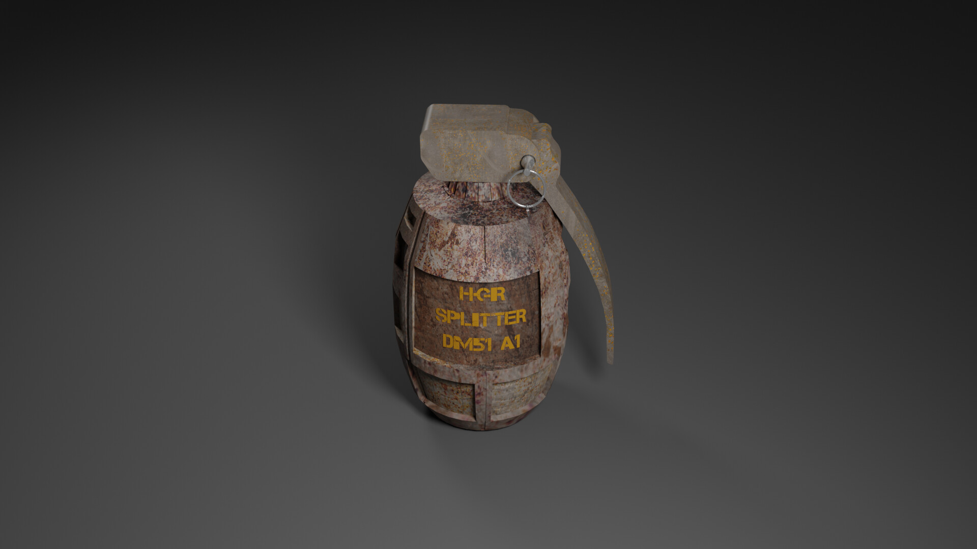 None Design 3D - DM 51 Hand Grenade