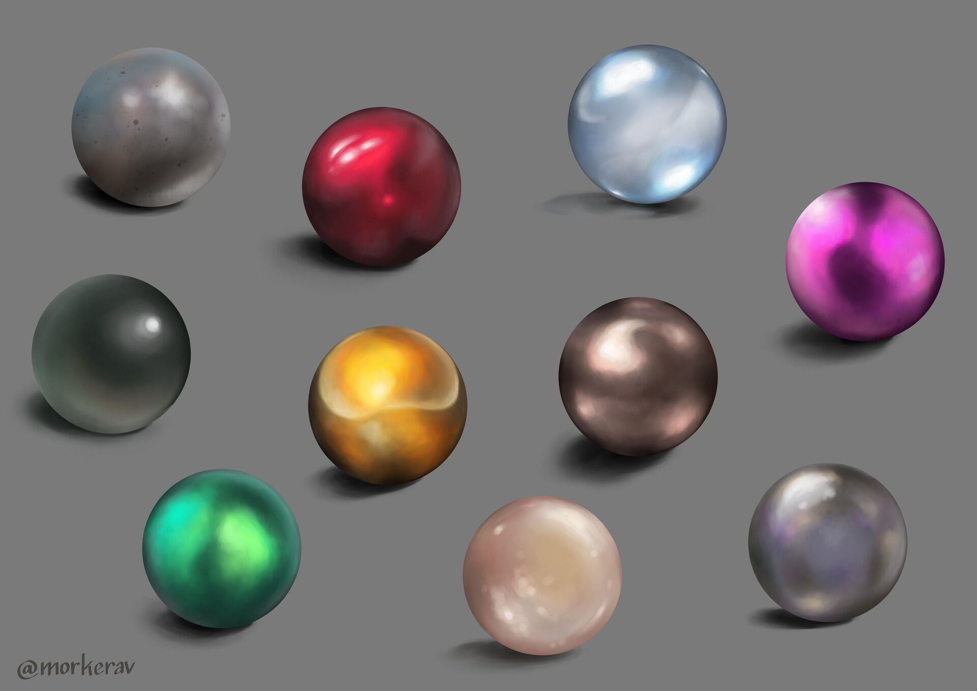 ArtStation - Materials Practice