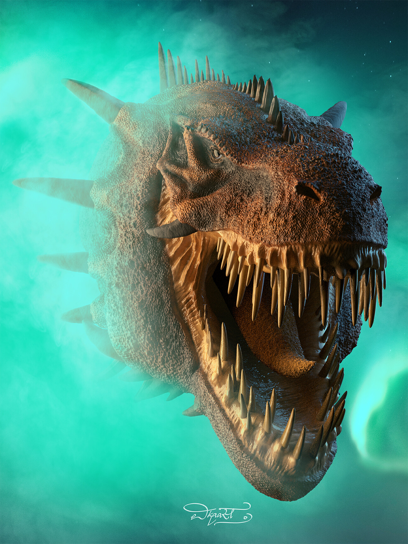 ArtStation - Misty Dragon