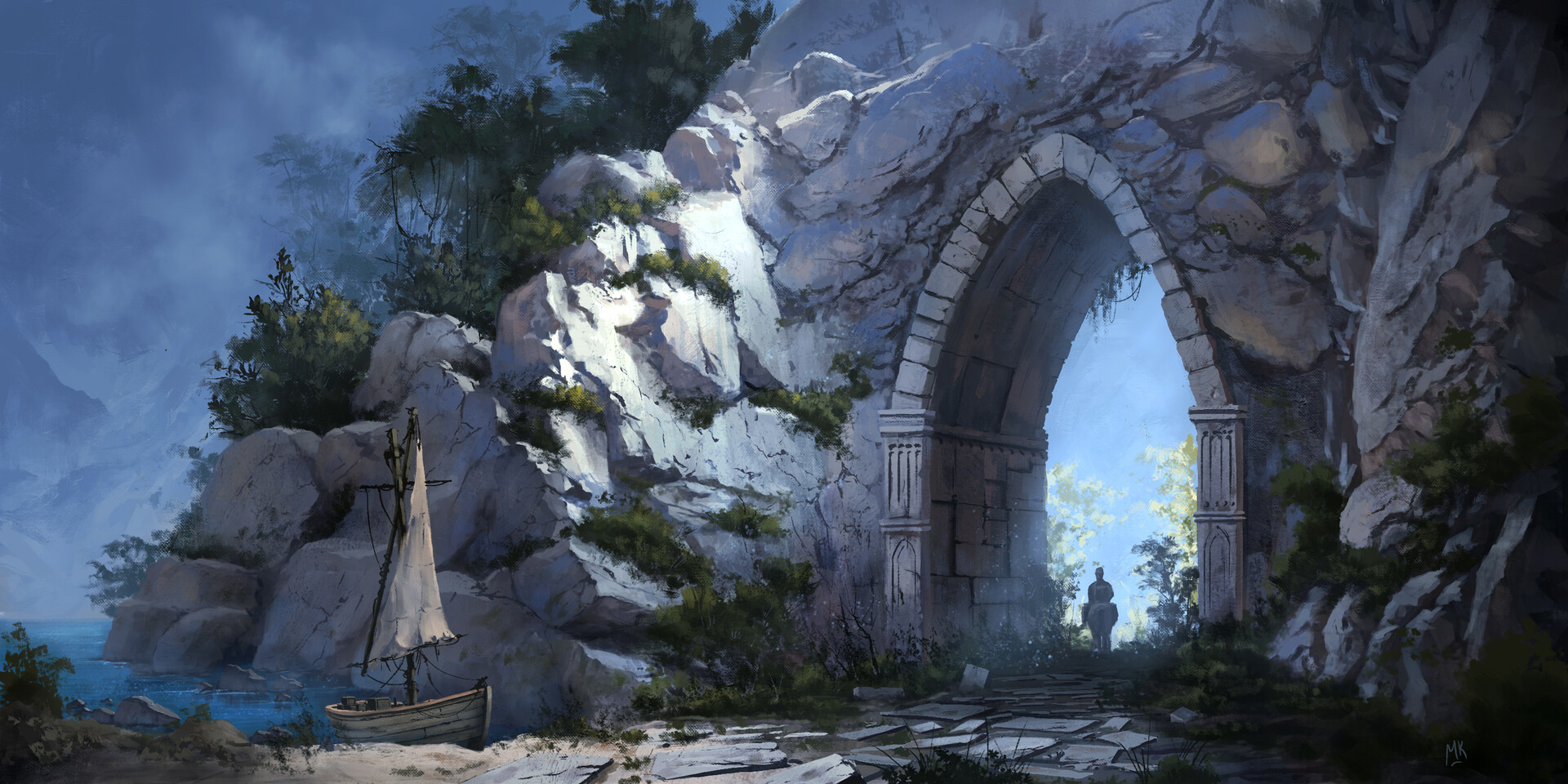 ArtStation - Rock Arch