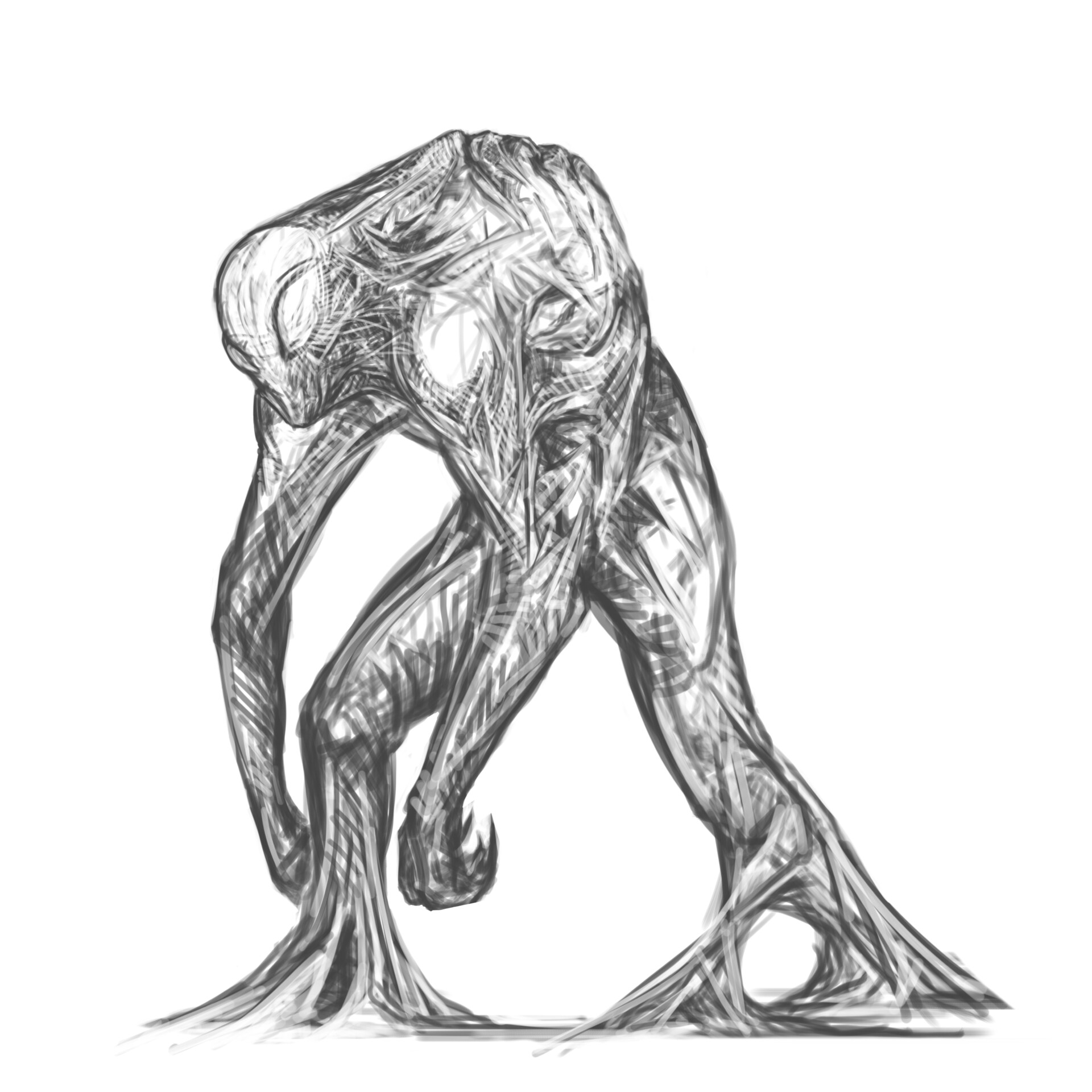 ArtStation - Symbiote Concept Sketches