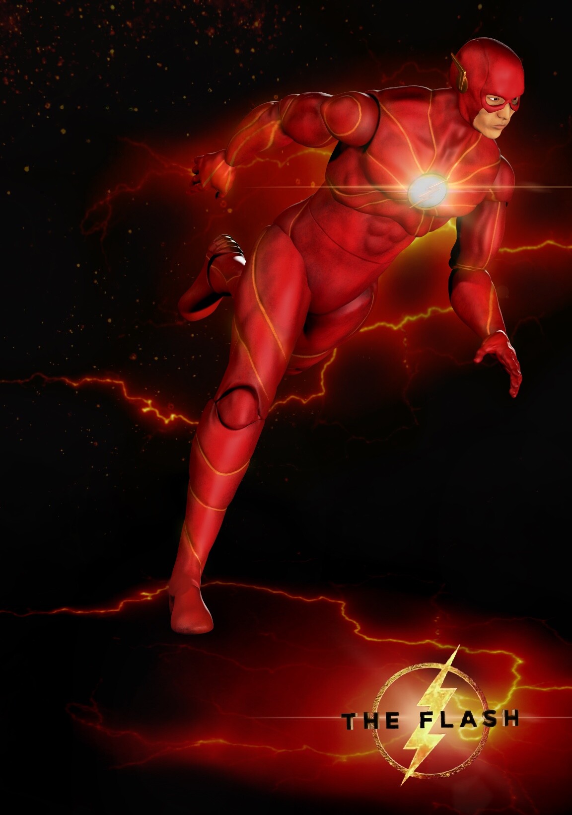 ArtStation - The Flash - Action Figure