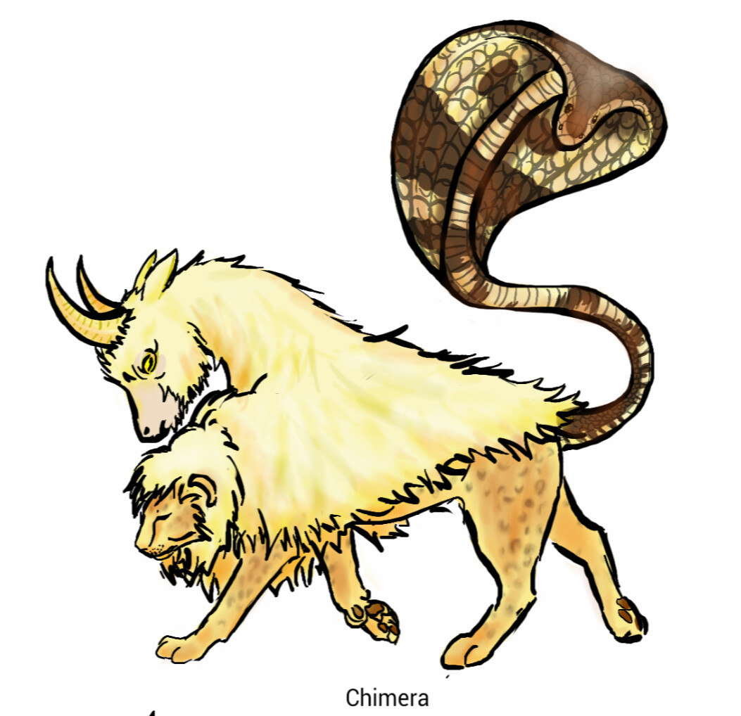 ArtStation - Chimera Concept Creature