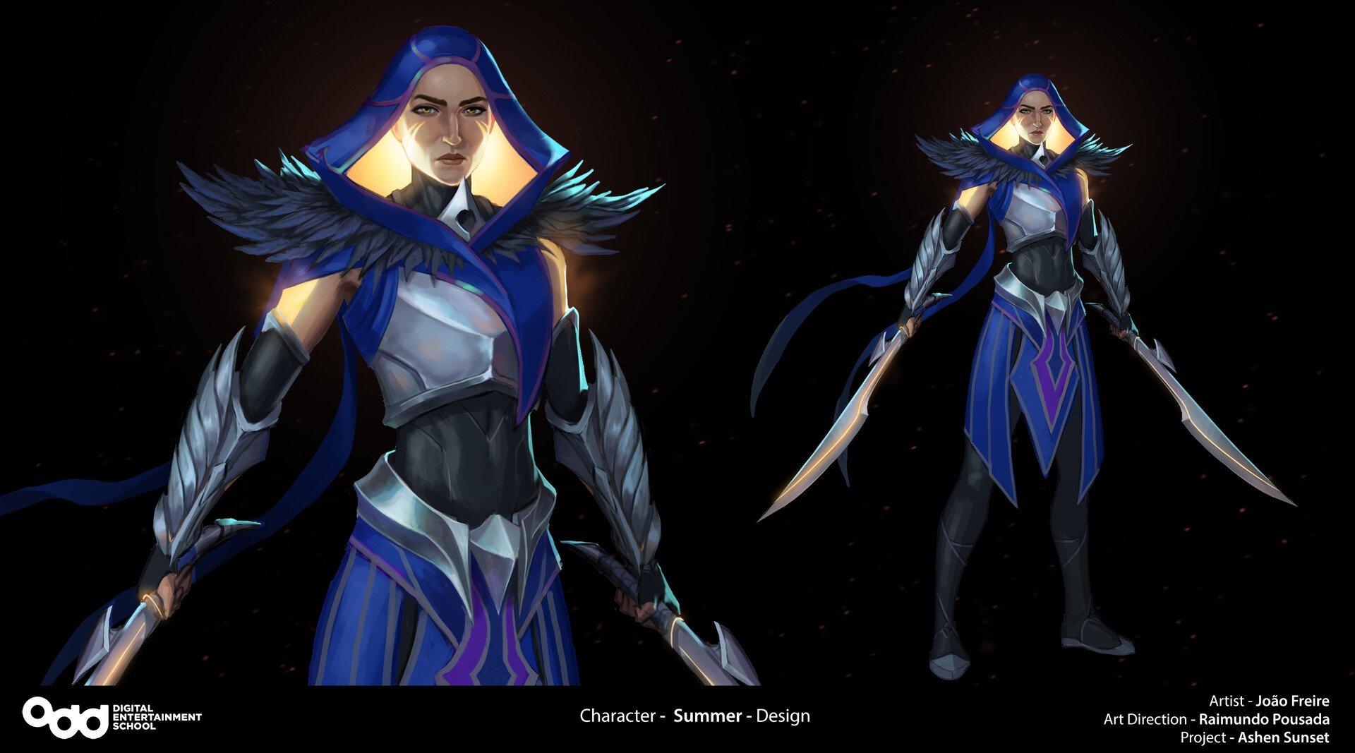 ArtStation - Summer - Phoenix Warrior