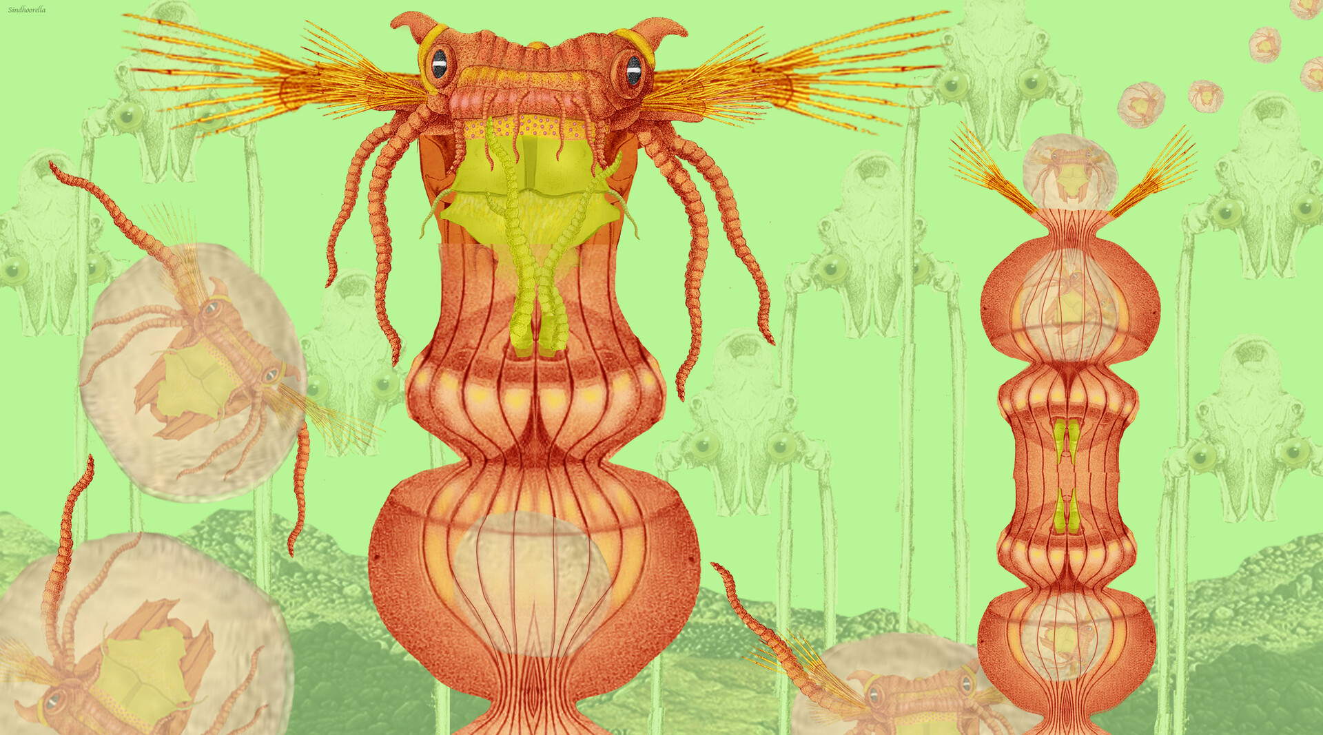 ArtStation - invasion of the deadly long legs