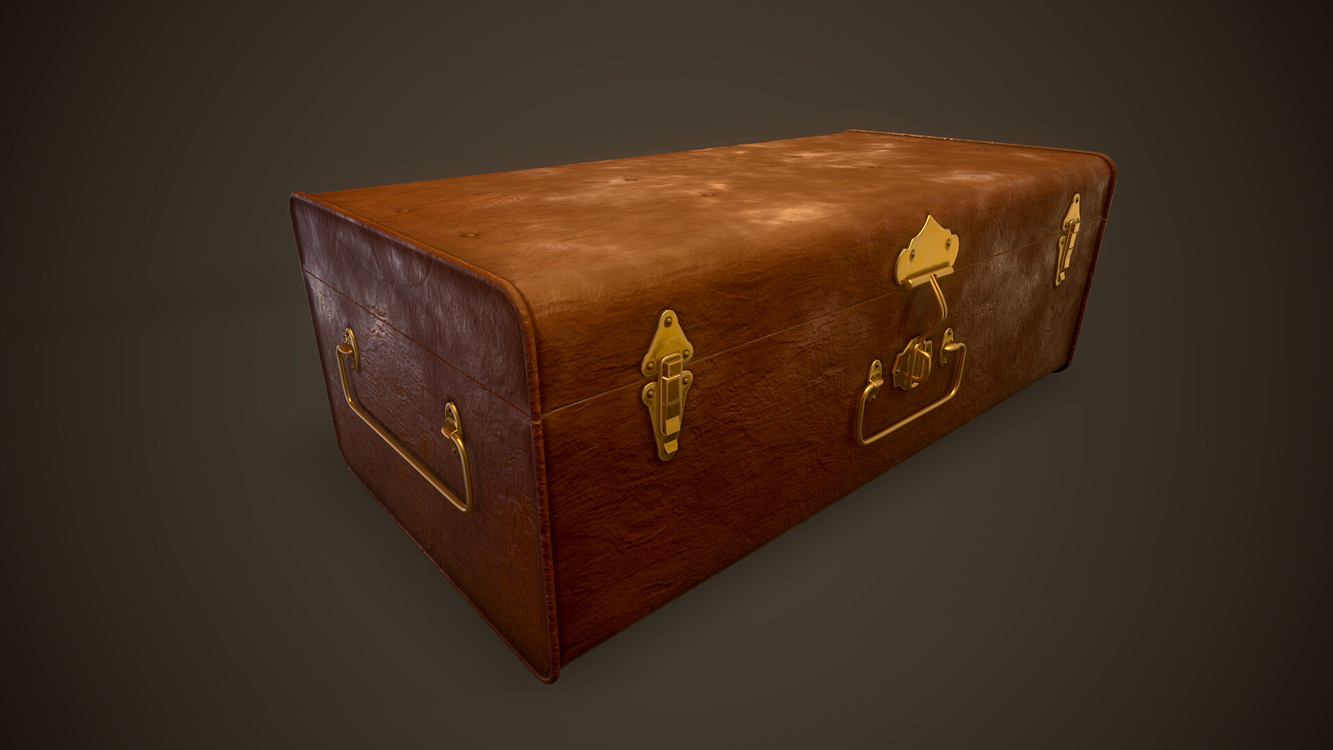 ArtStation - Old Leather Case