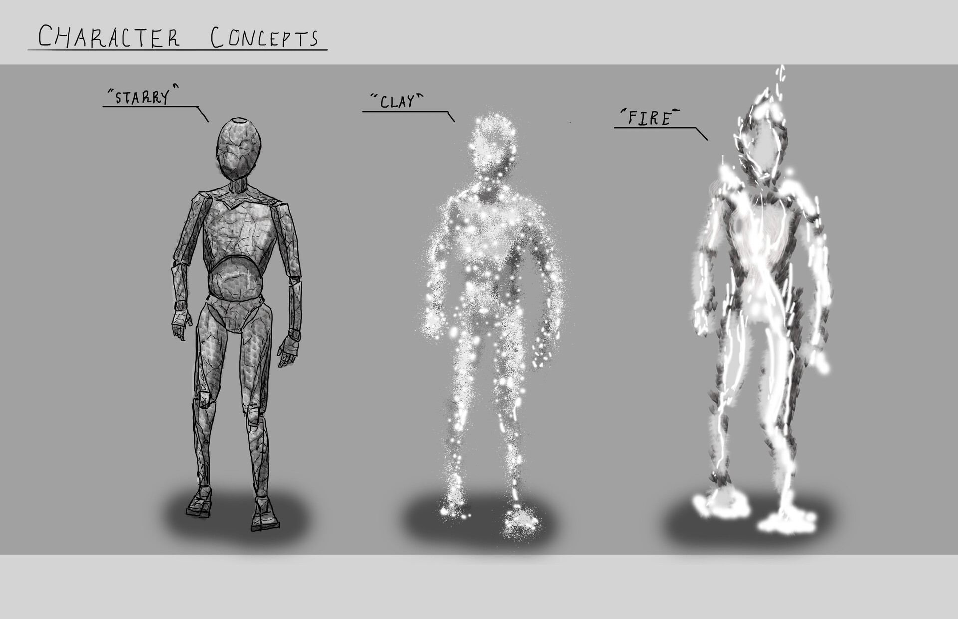 Allen Fortney - Vessel - Splash Screen, UI and Character Concepts