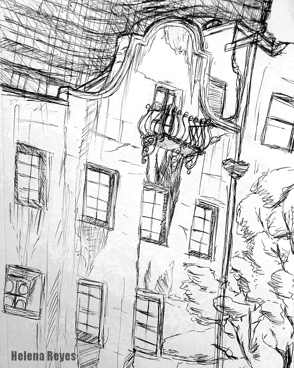 ArtStation - Local Location Sketches