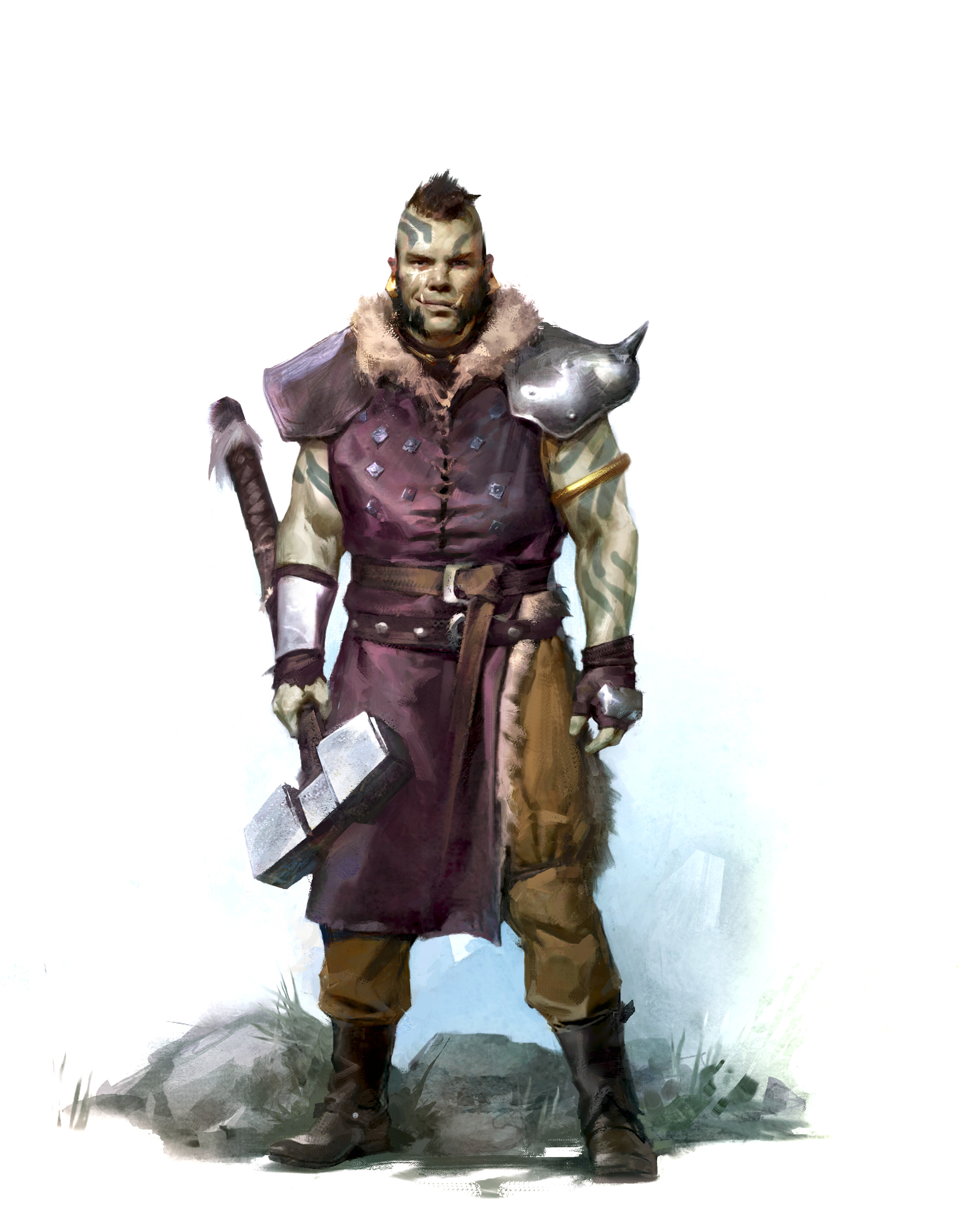 Half Orc Fighter Pathfinder