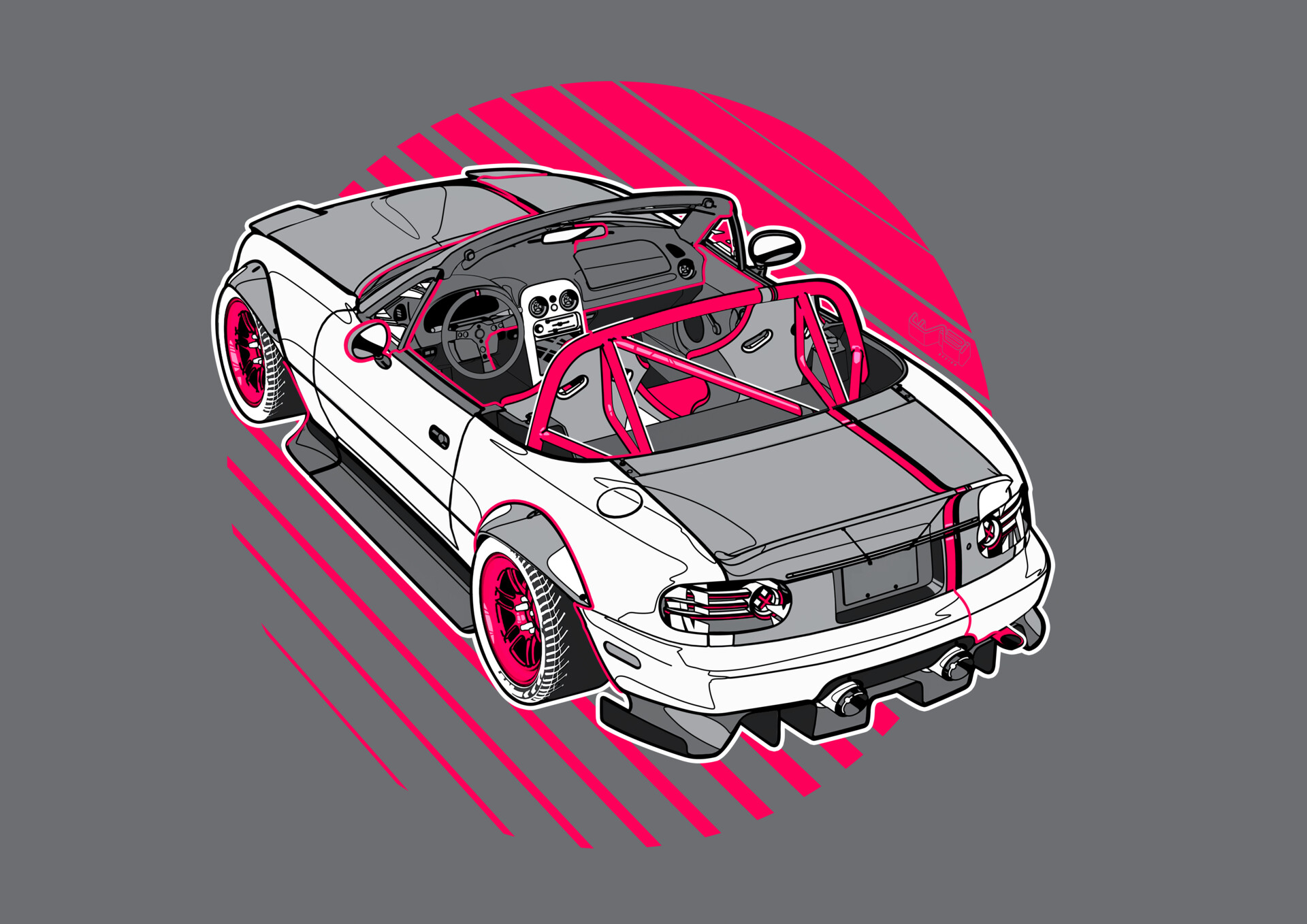 ArtStation - Get Miata Corners