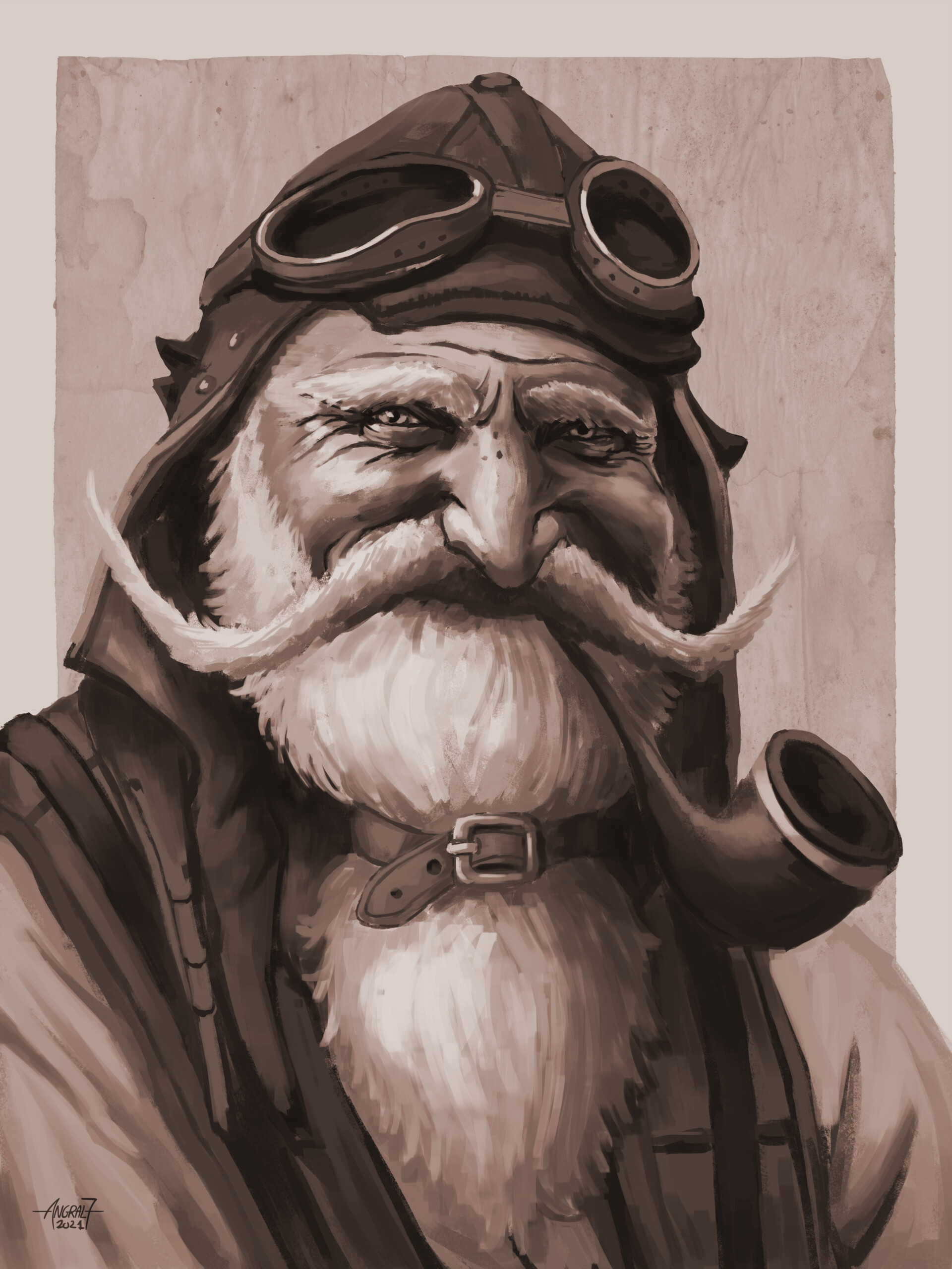 ArtStation - Old Adventurer