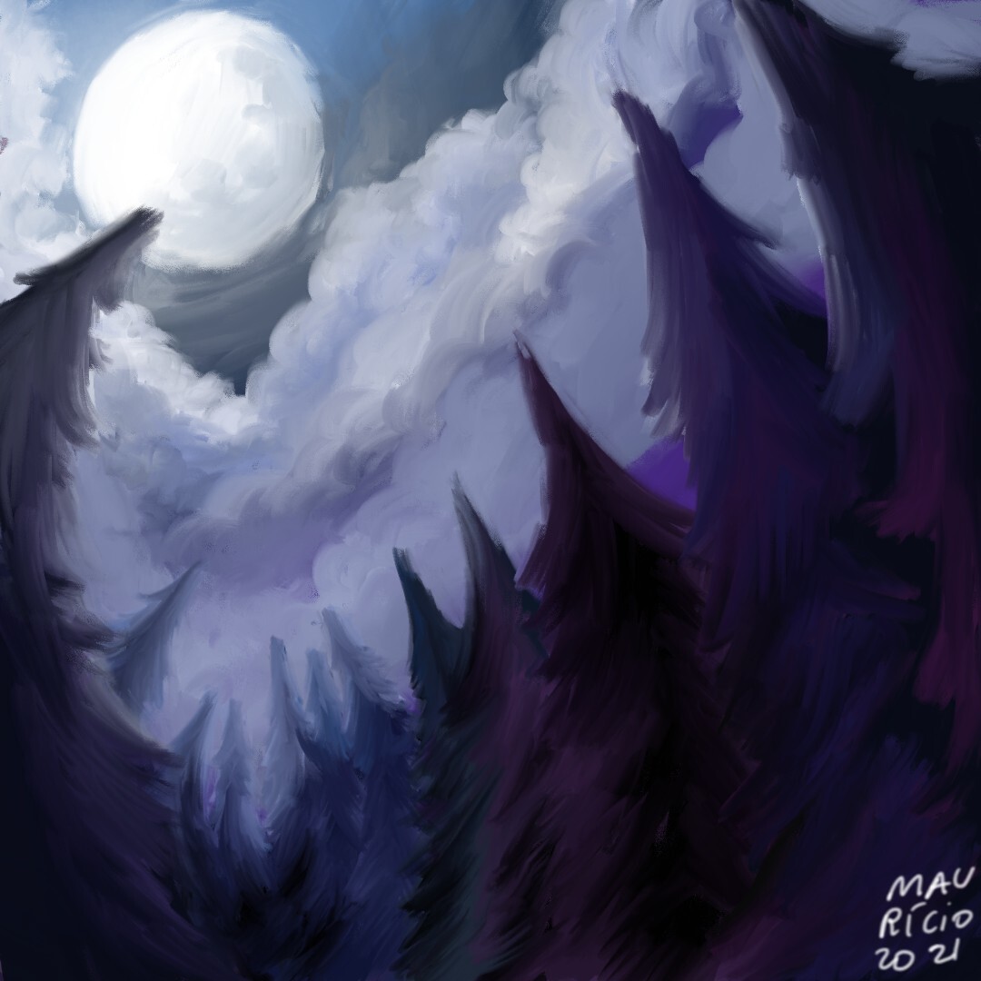 ArtStation - Night scene