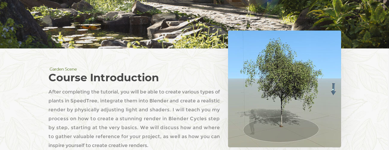 Kai Mergener - Secret Garden - Blender Course/Tutorial