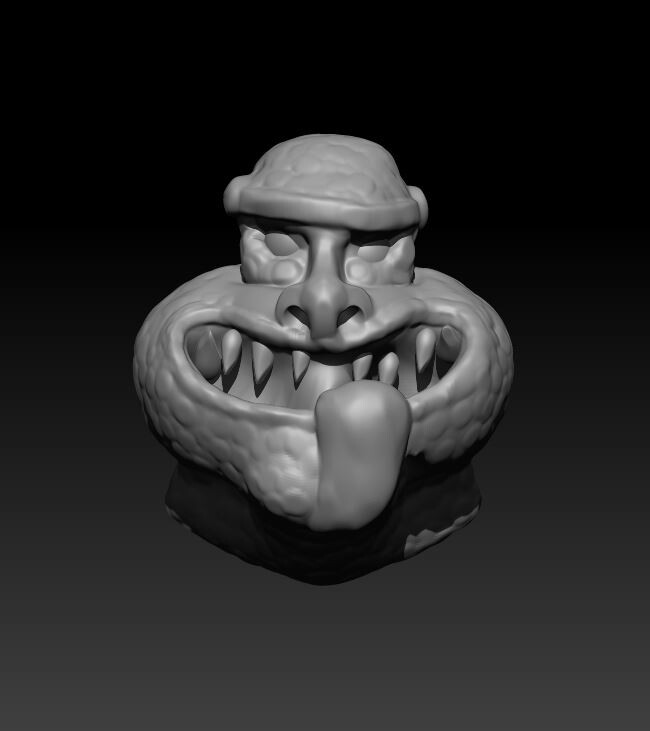 Heléna Matheson - Bulbous Monster Head Model