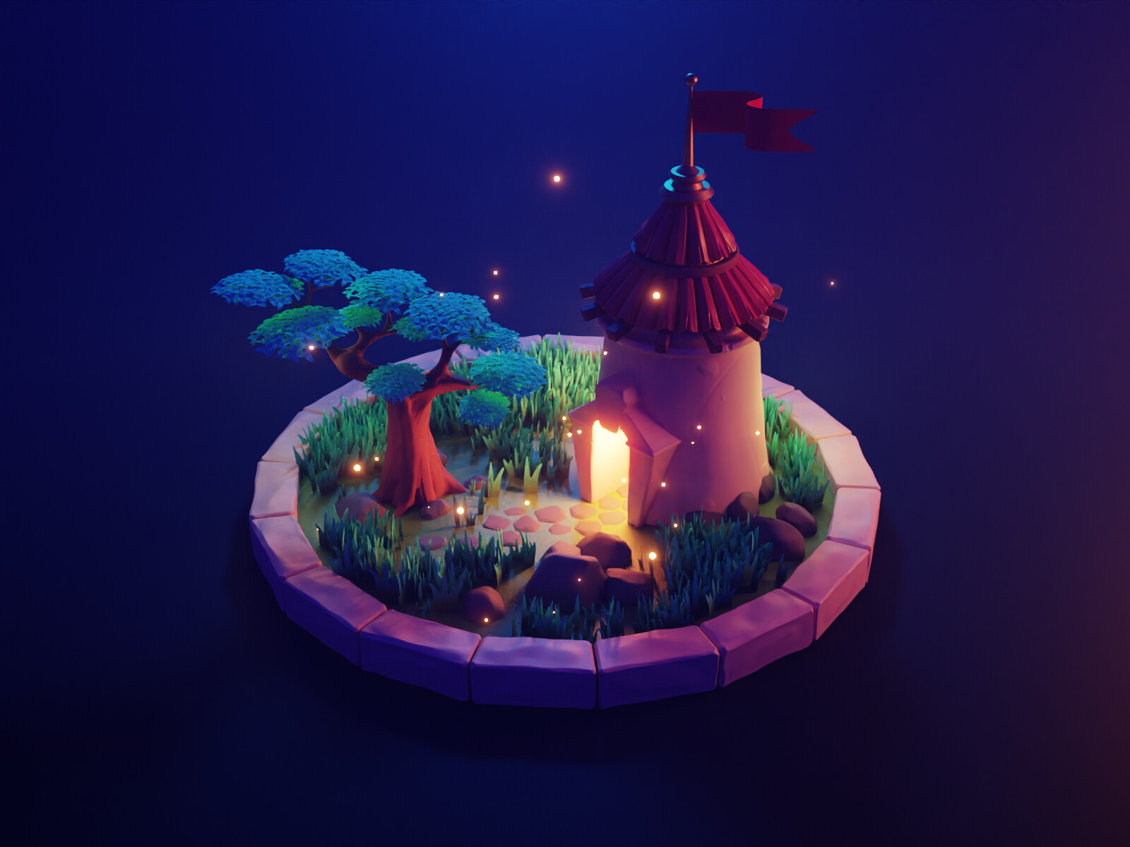 ArtStation - Fantasy Tower