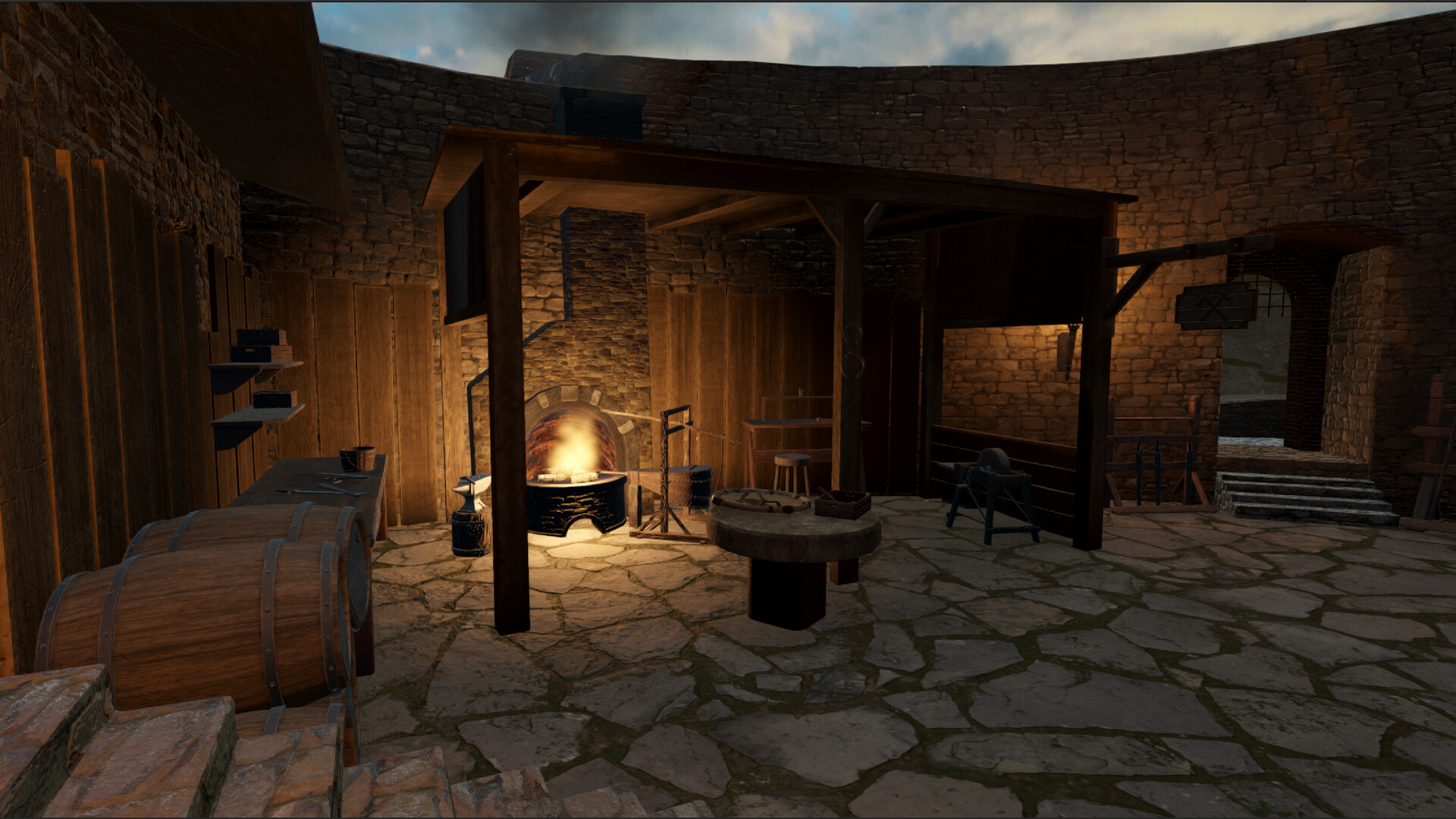 Sophie Stenger - Medieval Scene - Bedzin Castle (Unity)