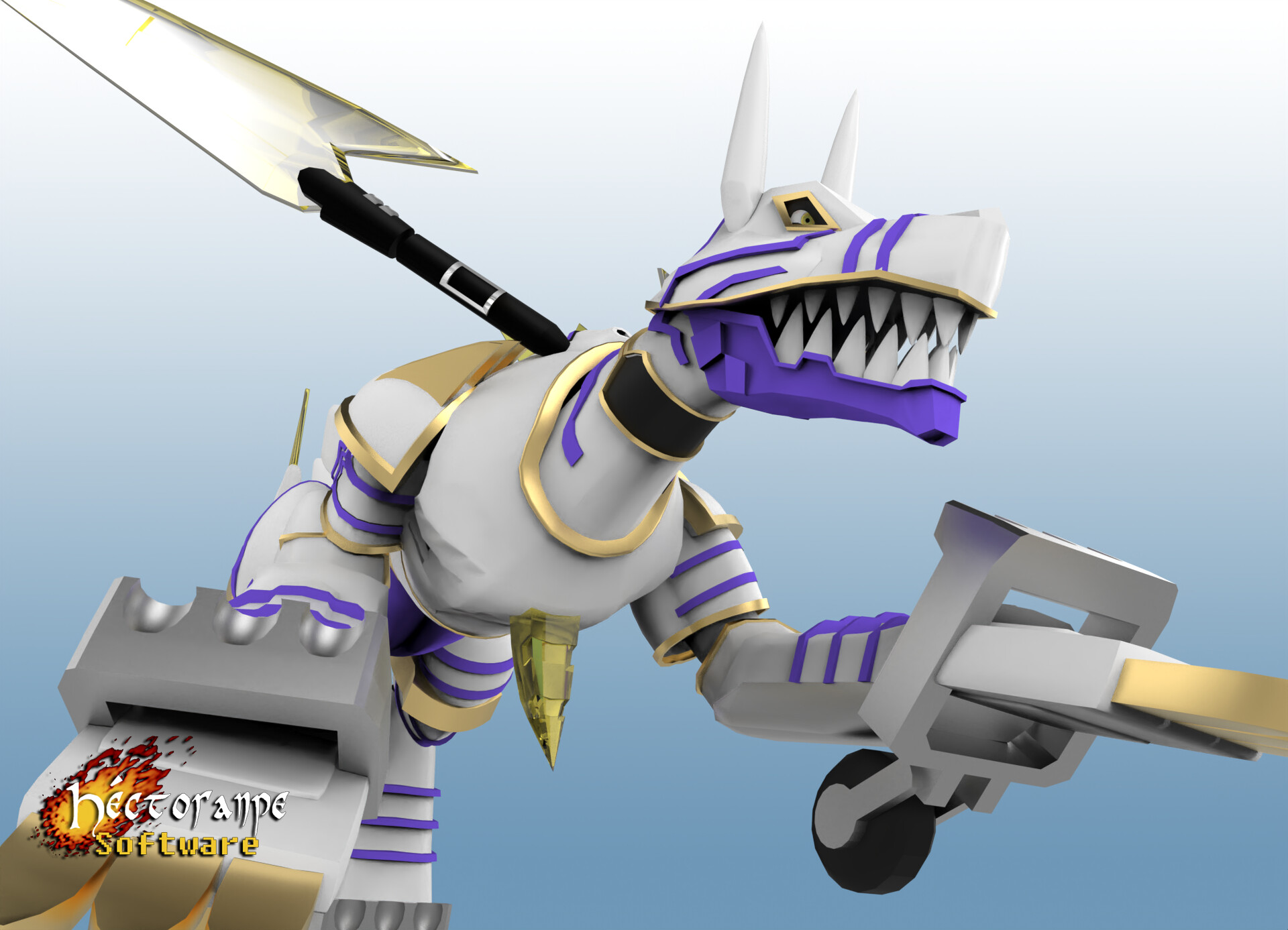 Digimon Frontière Kendogarurumon