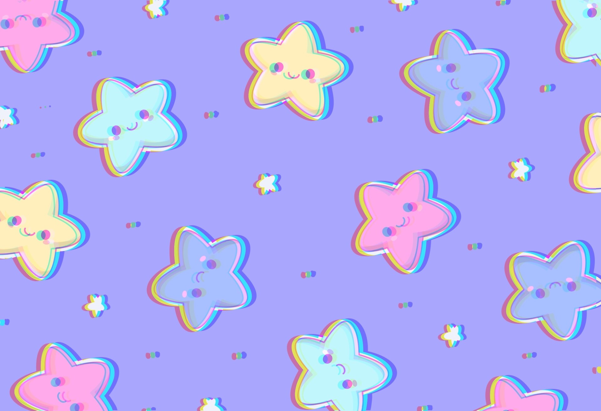 Heléna Matheson - Cute Star Pattern