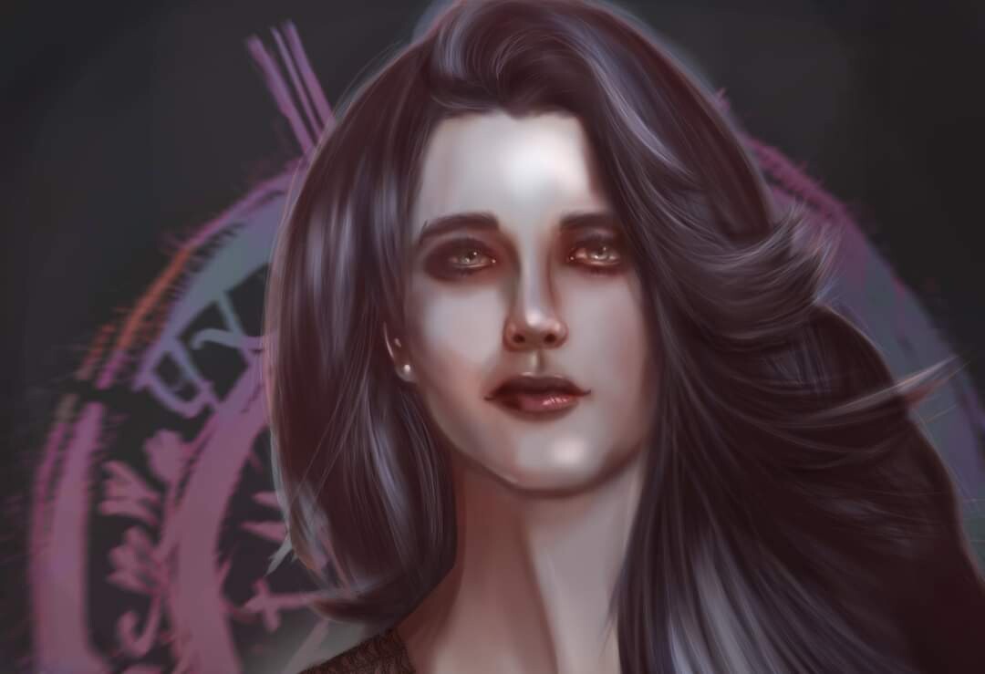 ArtStation - Hypercolored Eva Green