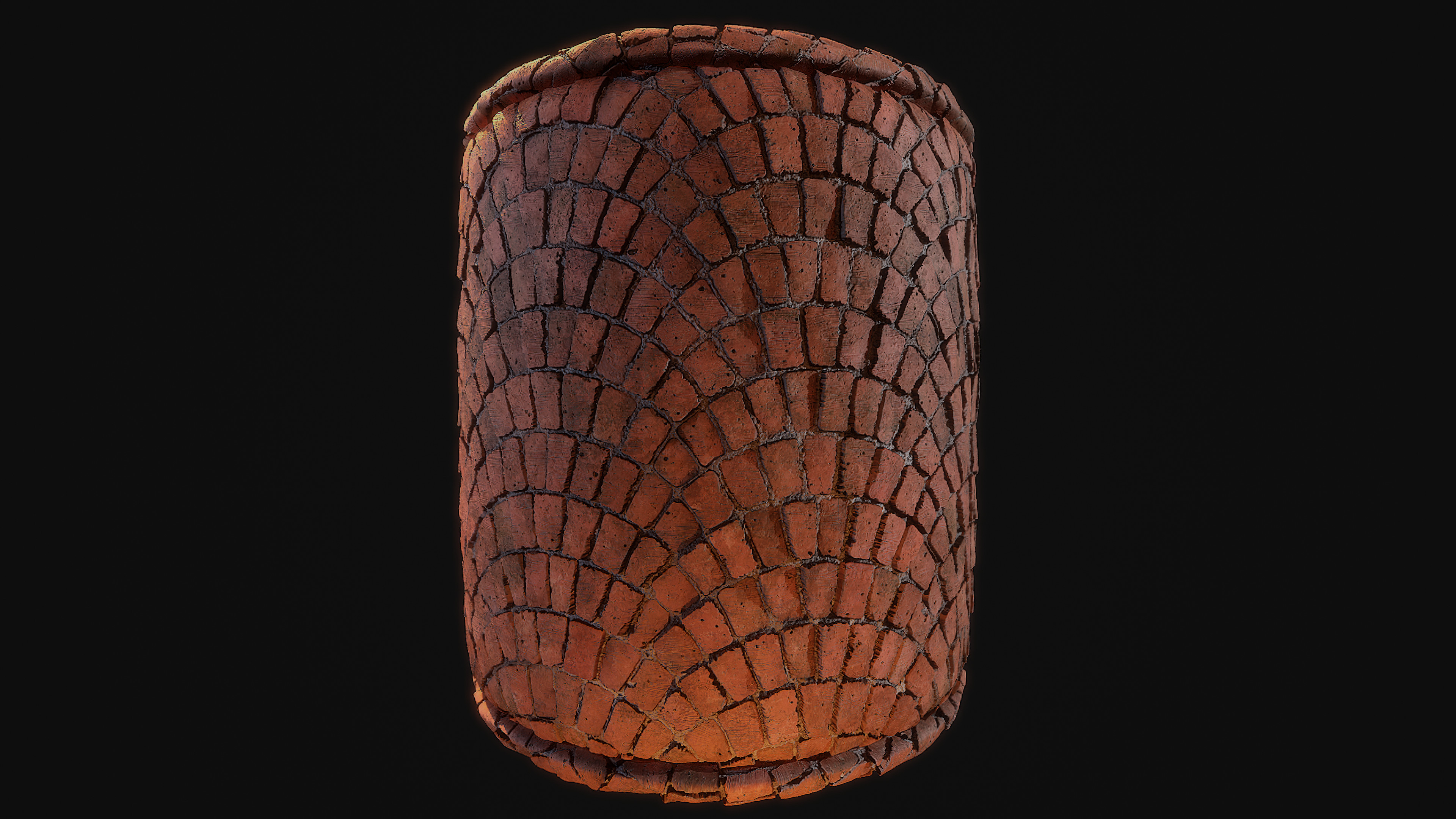 Devon Mathis Portfolio - Herringbone Brick Material