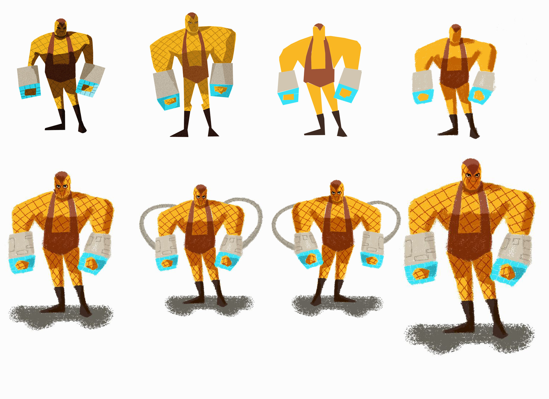 GERF - Shocker character design development revisit, with an in depth ...