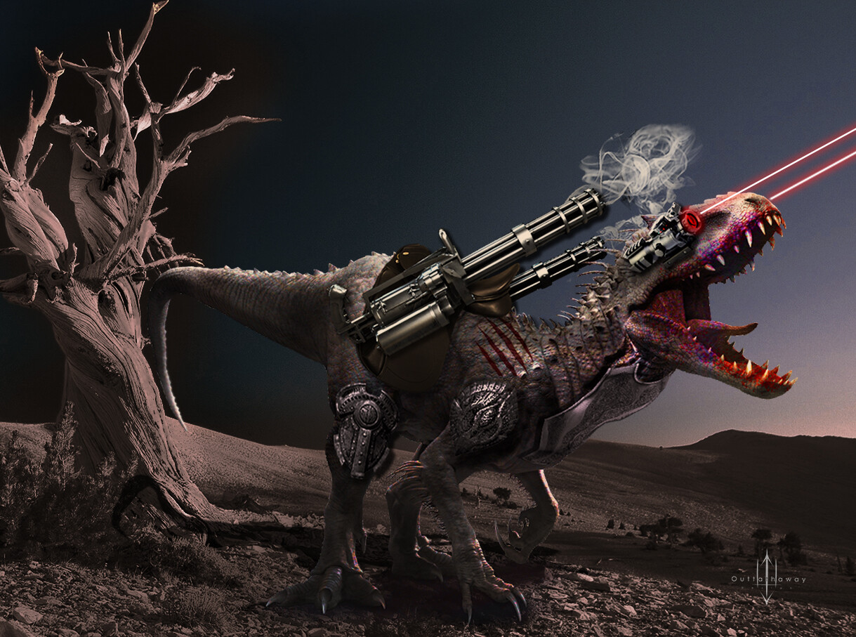 ArtStation - Cyber Dino
