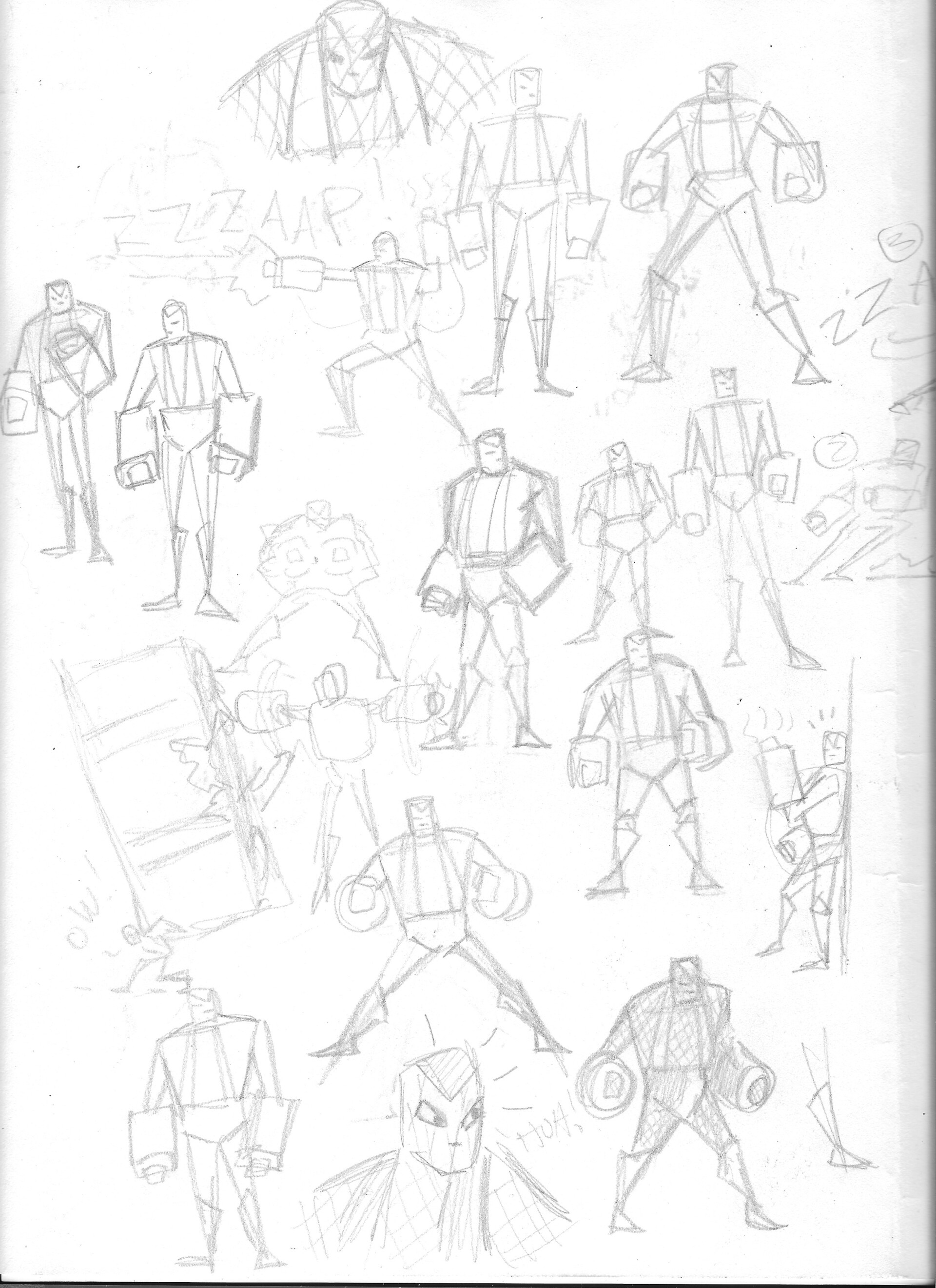 GERF - Shocker character design development revisit, with an in depth ...