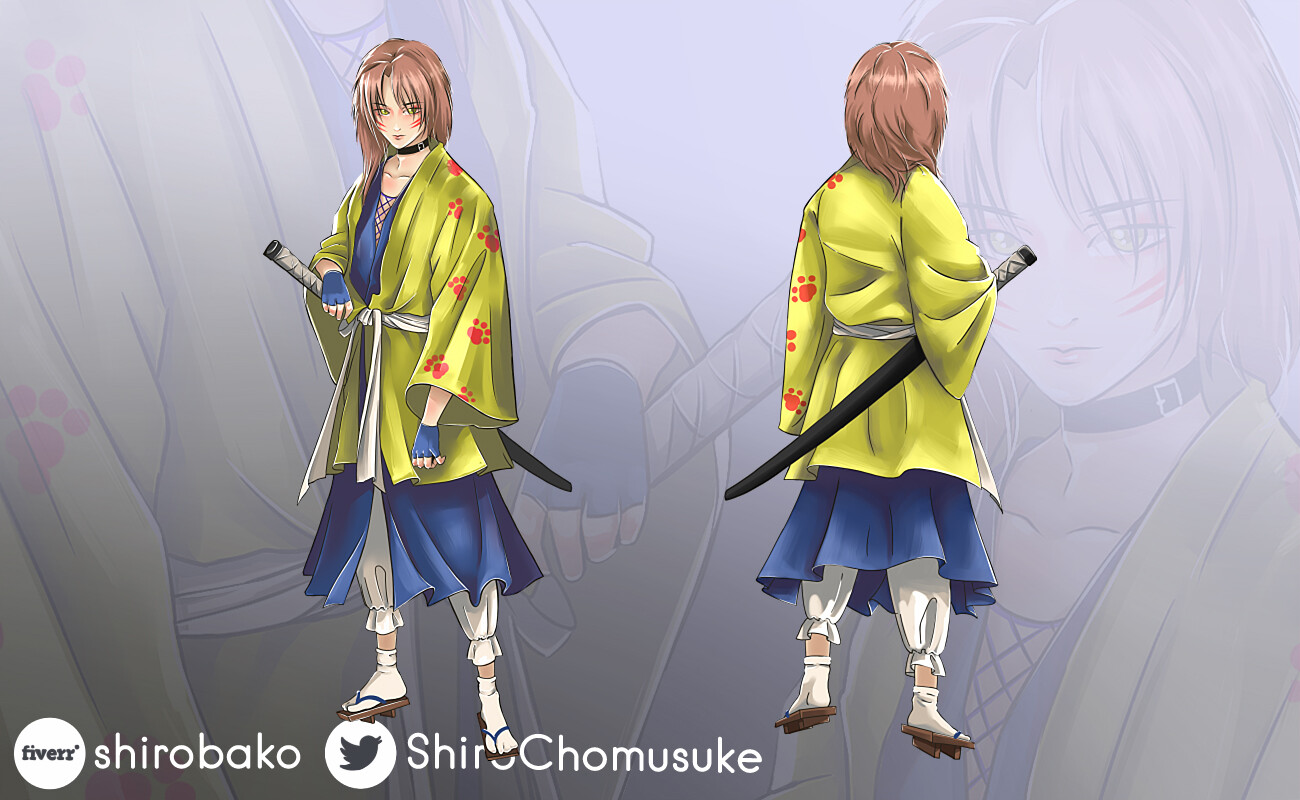 ArtStation - Original character "Yuriko"