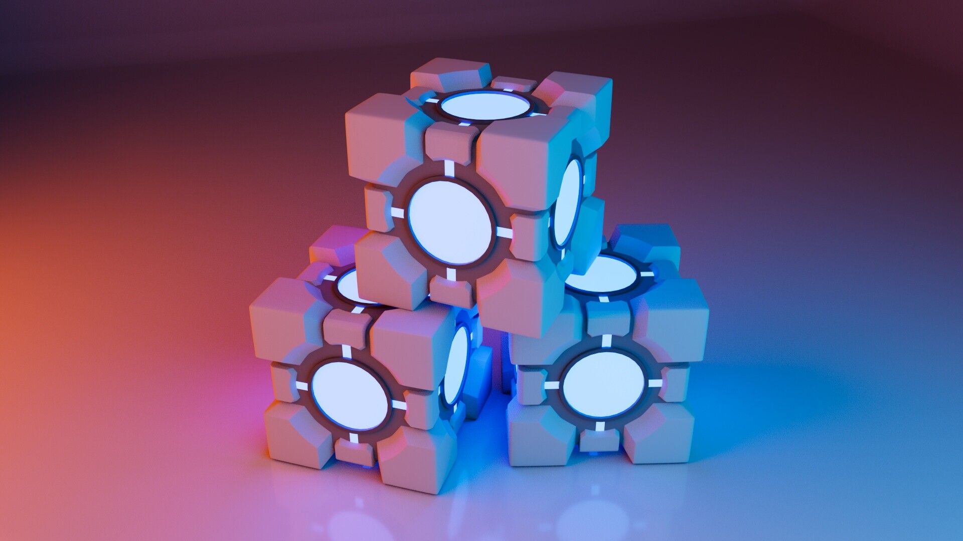 ArtStation - Portal cubes