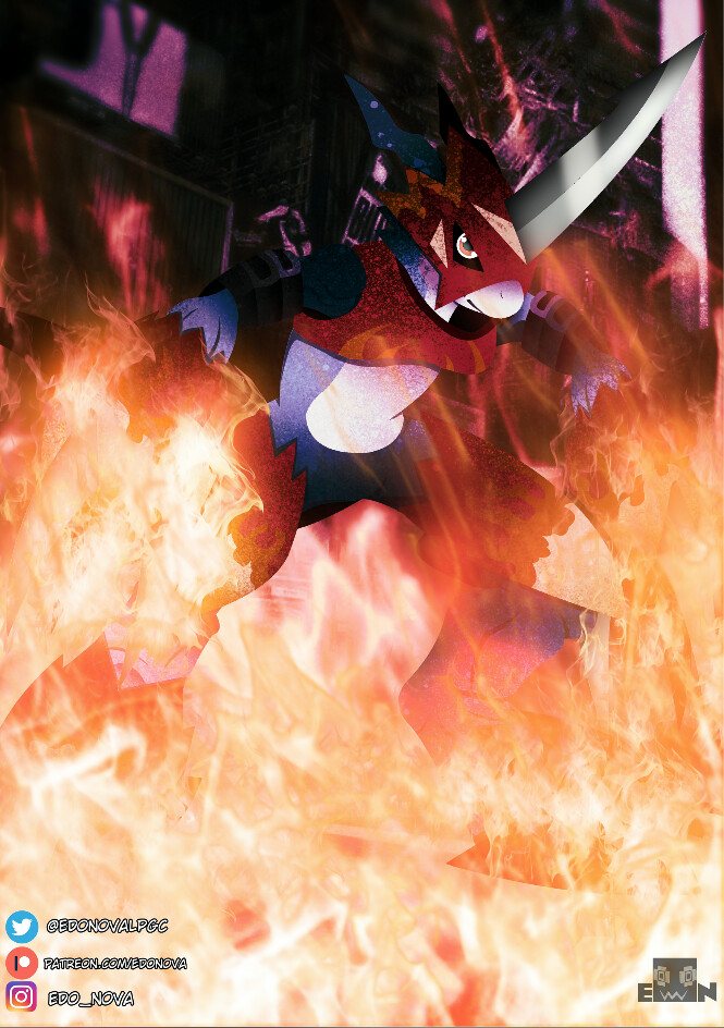 flamedramon wallpaper