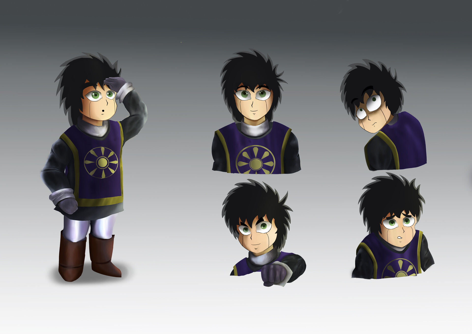 ArtStation - Little guy OC