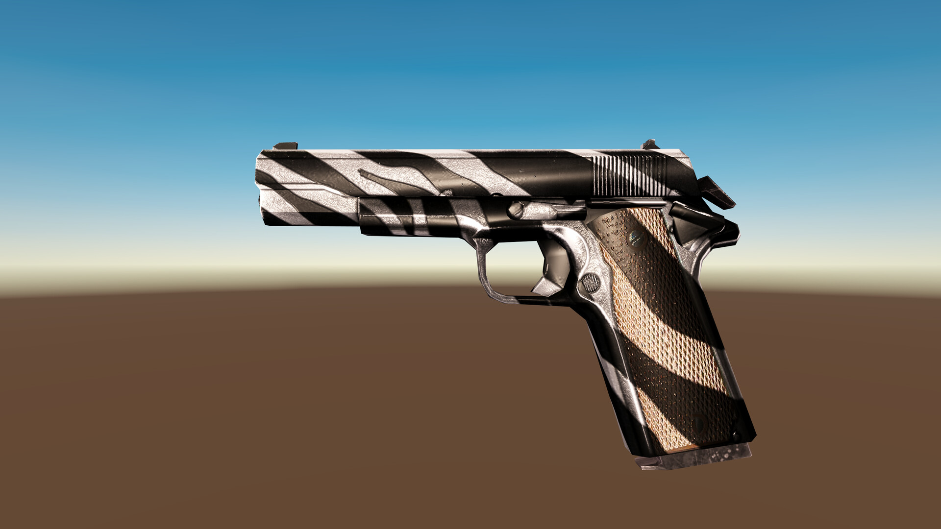 ArtStation - M1911 Pistol Texturing / FPS Game Weapons