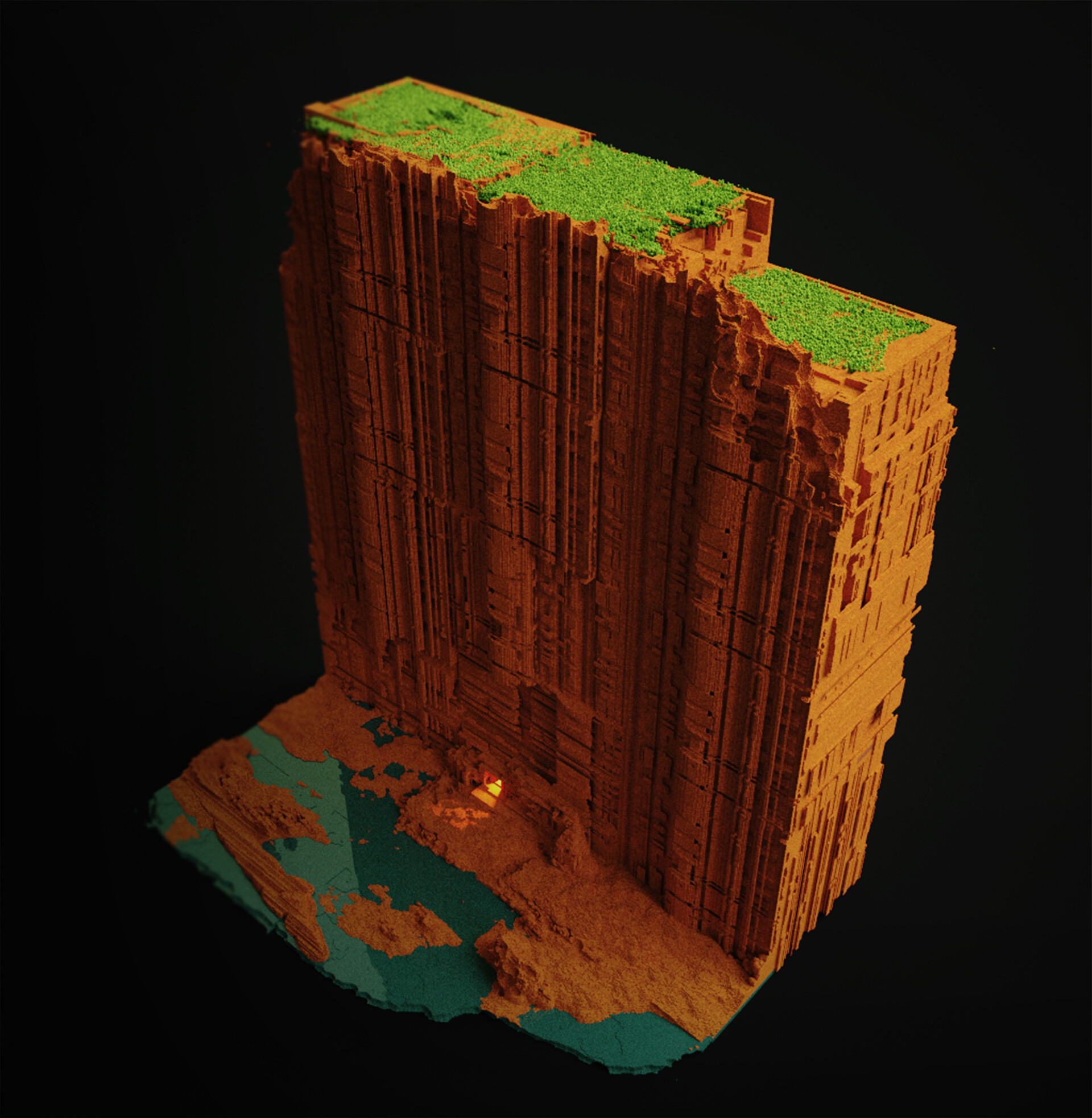 ArtStation - Sand ruins