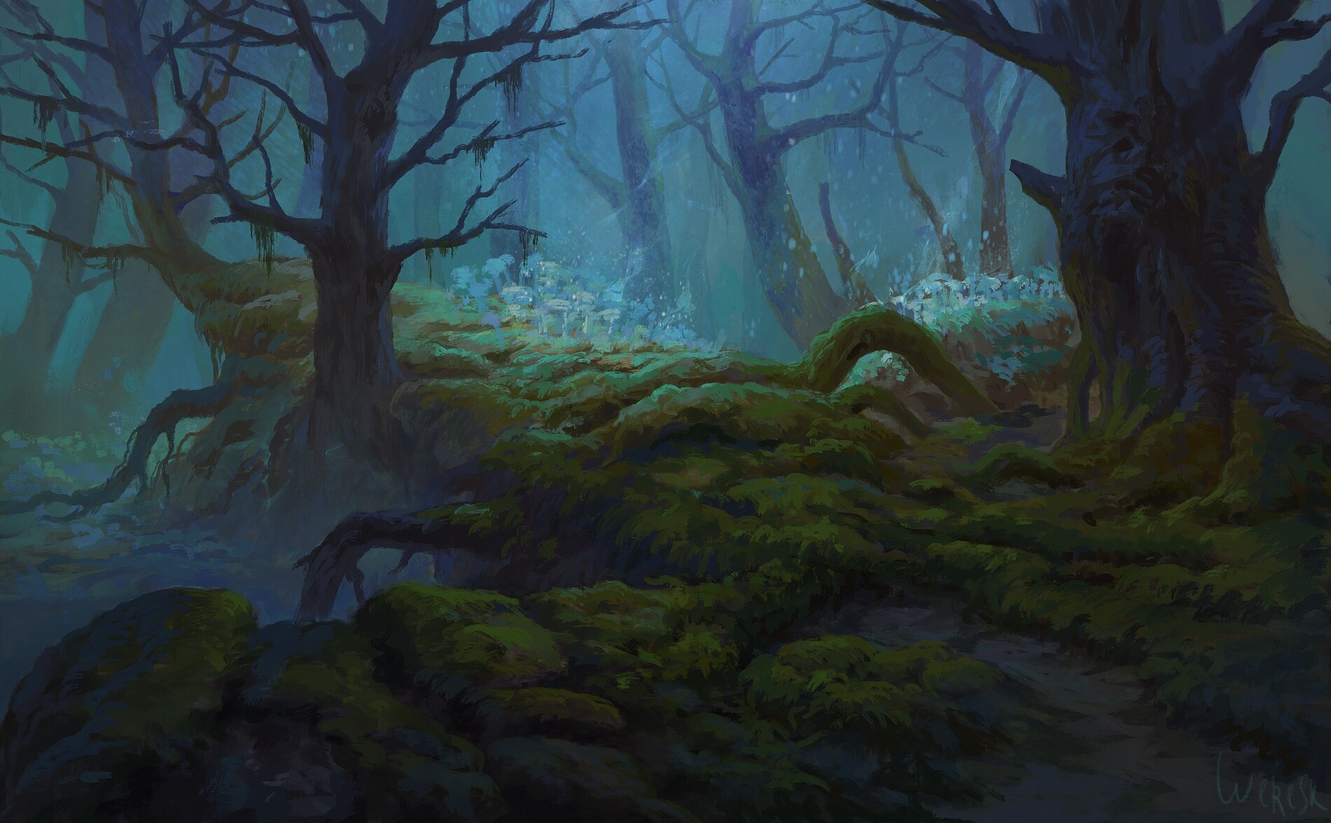 ArtStation - Magic Forest
