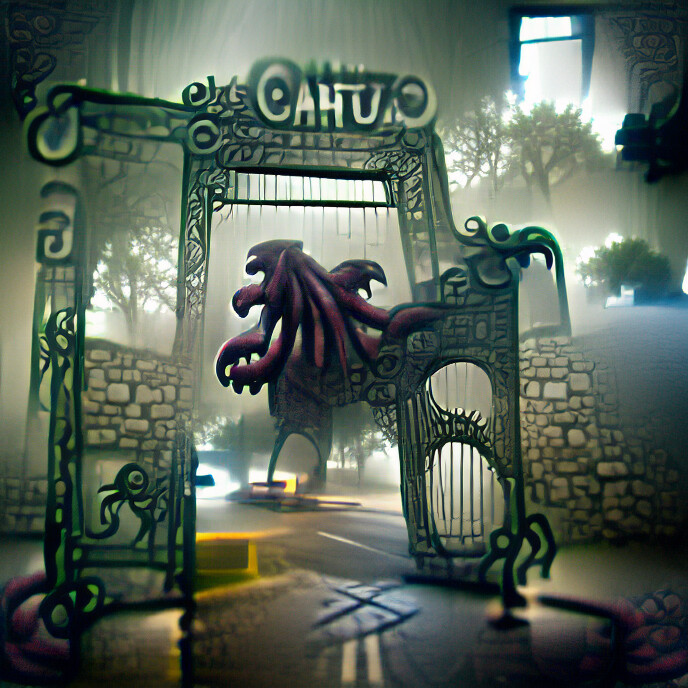ArtStation - Cthulhu's Pearly Gates