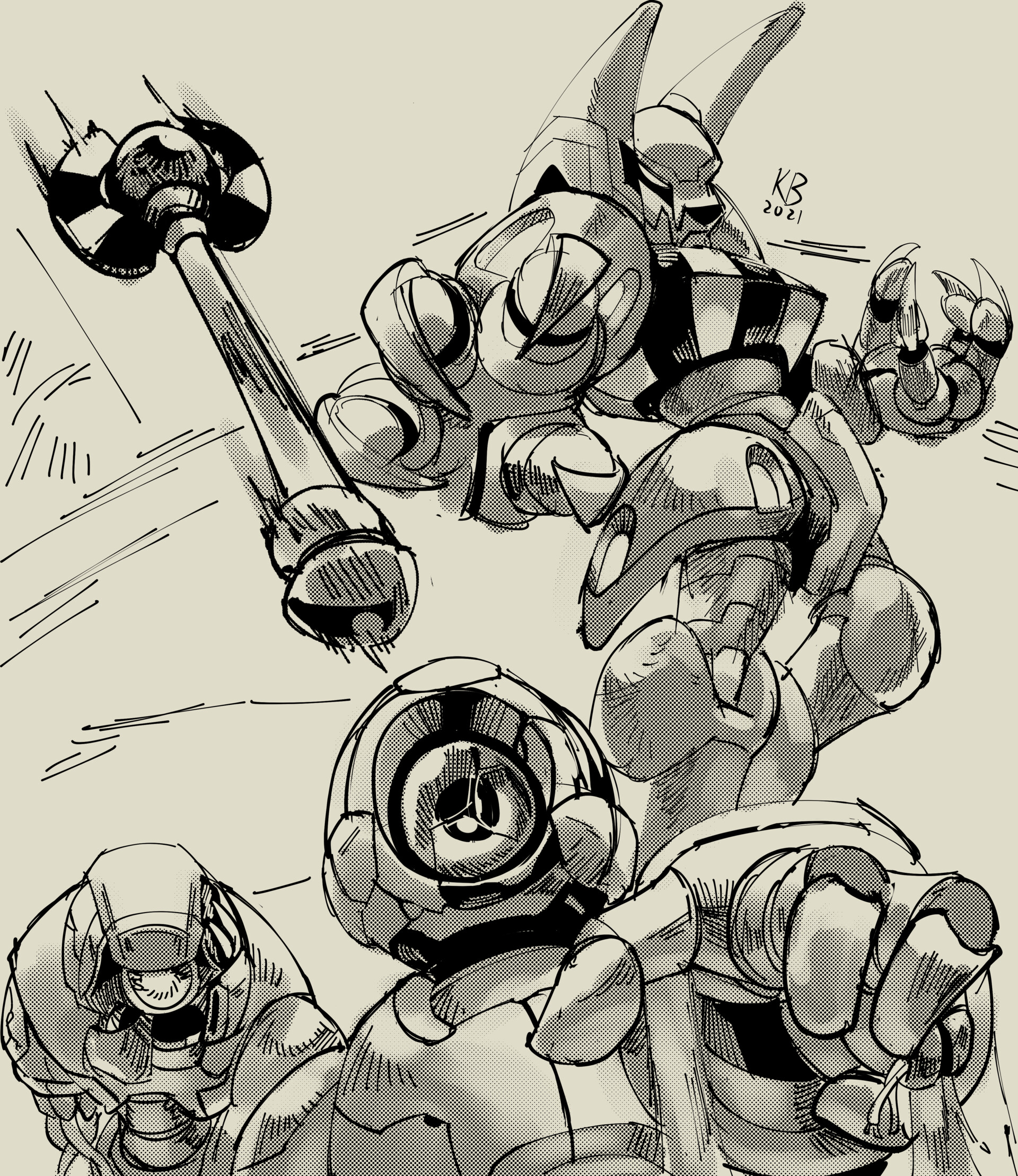 ArtStation - Megatober 2021 #11 Anubis Necromancess