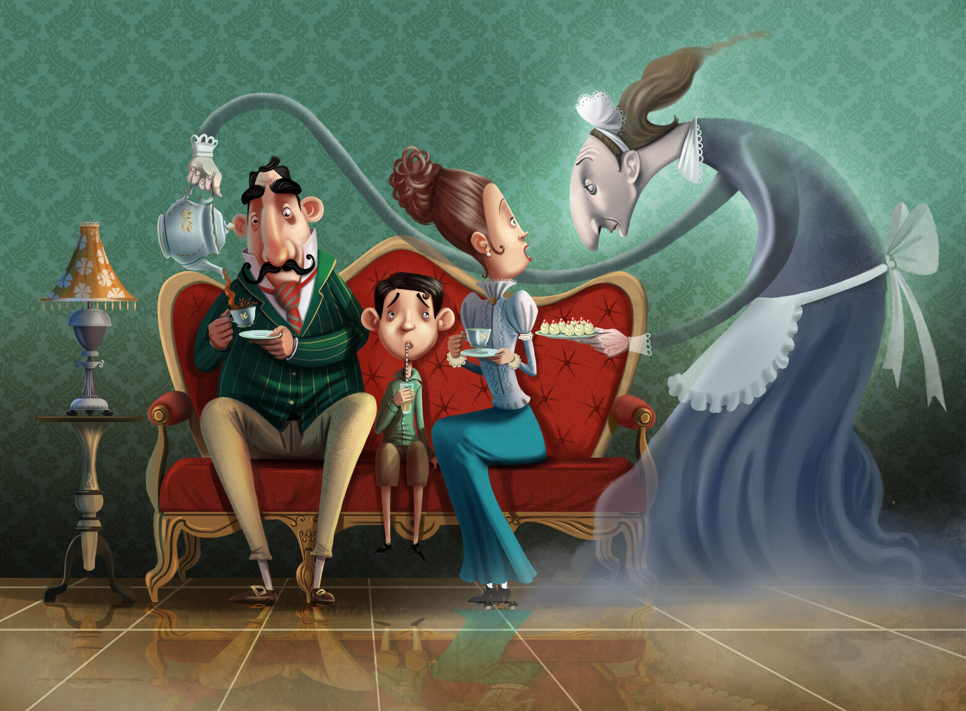 ArtStation - Ghost maid