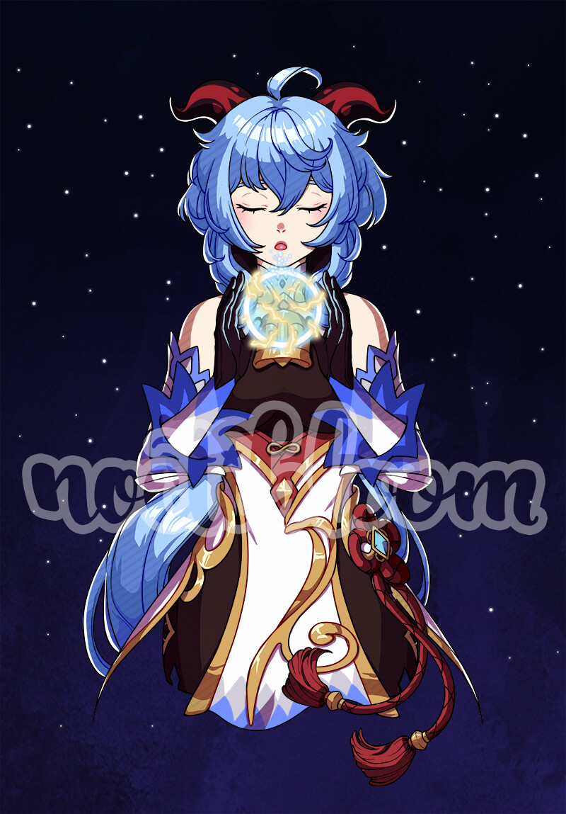 ArtStation - Ganyu Commission