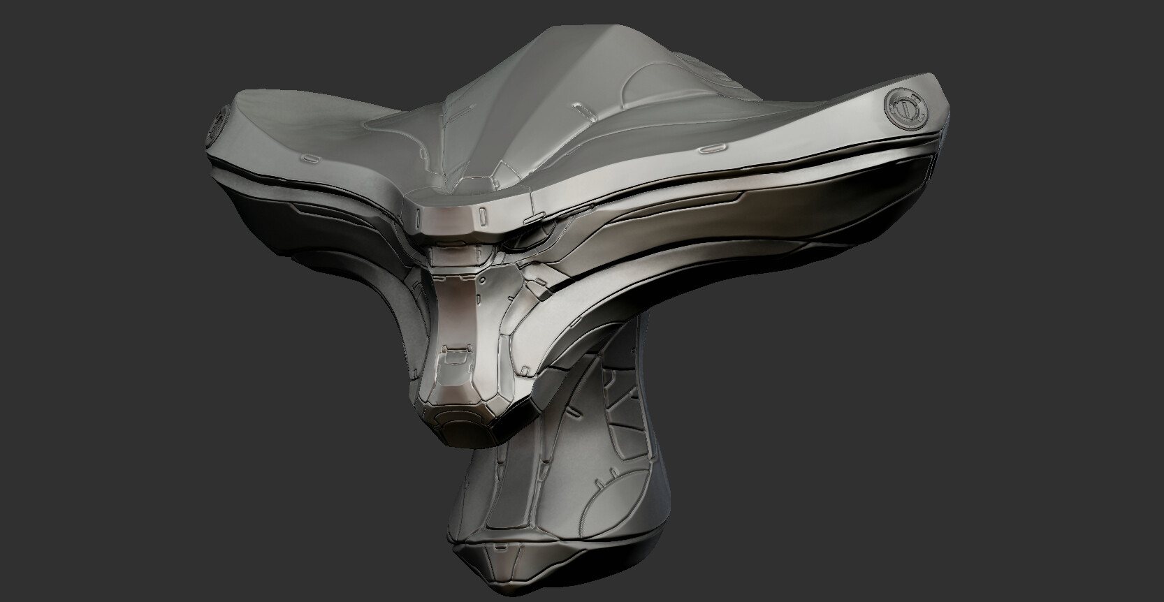 ArtStation - Quick Sculpt [Cyborg]