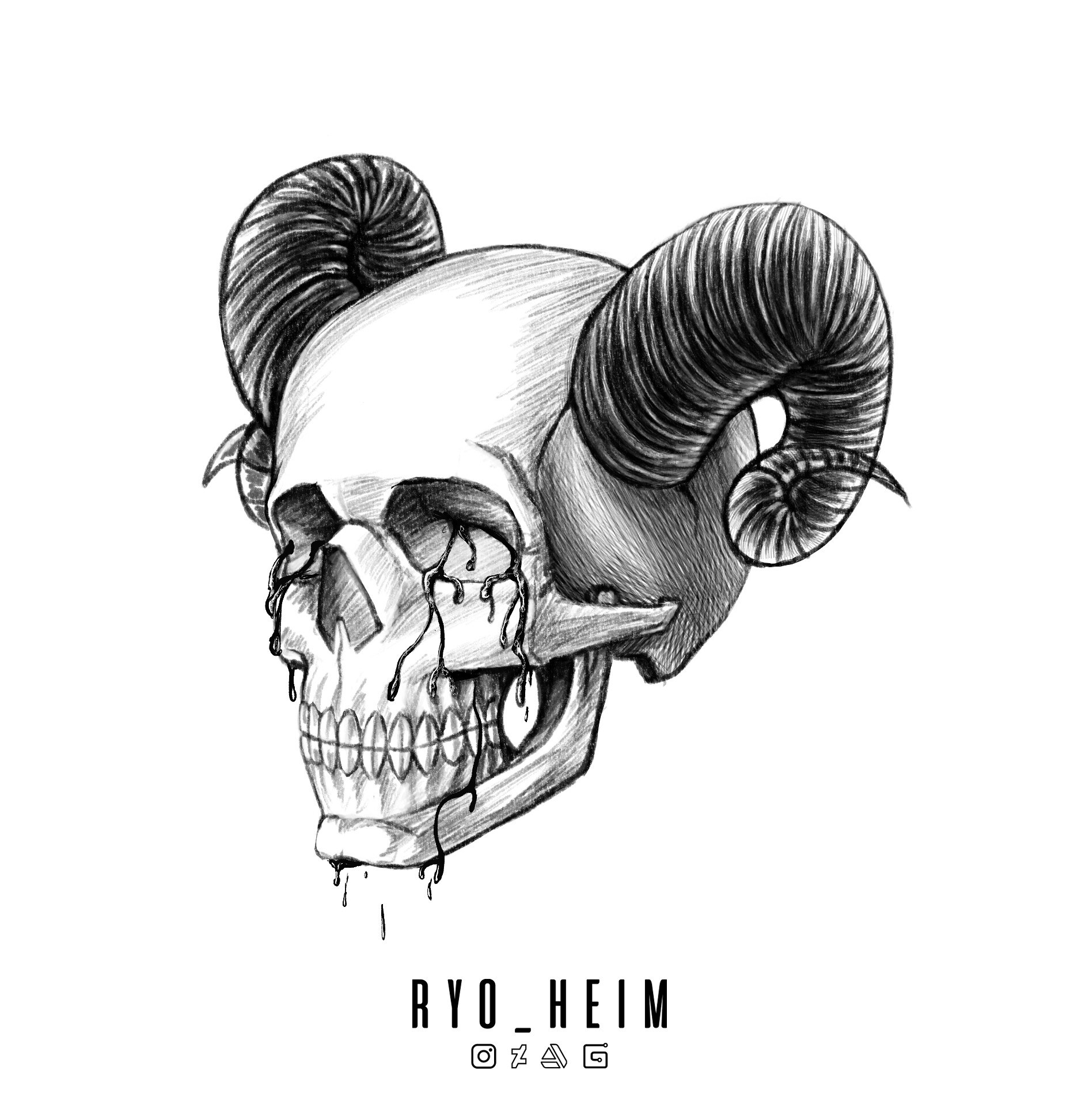 ArtStation - B&W drawings